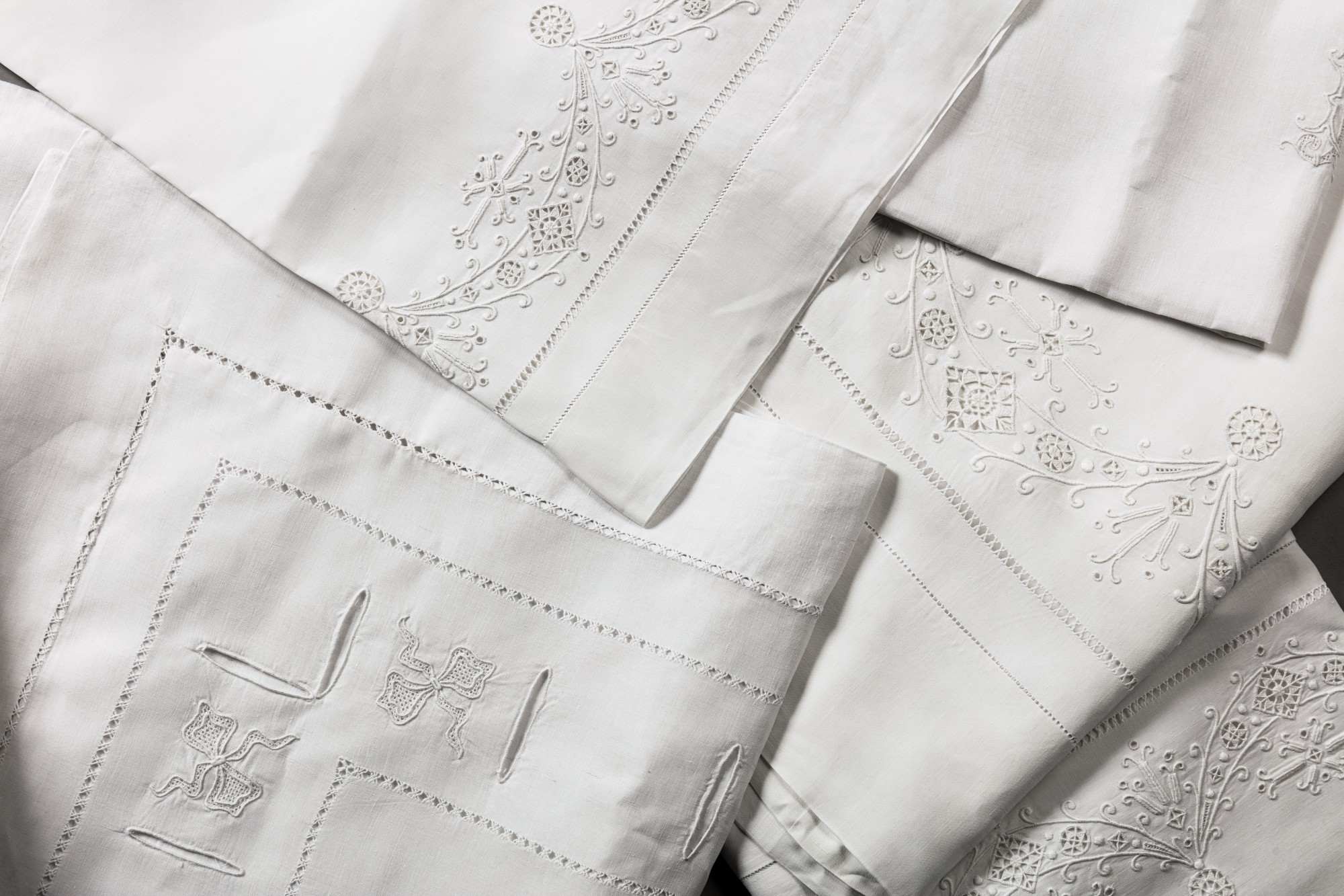 Lot of cotton bed linen sets, early 20th century | KARL, Karl Lagerfeld ...