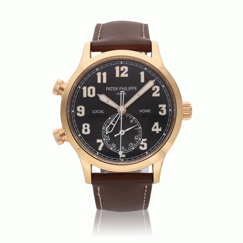 Patek Philippe Pilot Travel Time Reference 5524R-001, A Rose Gold ...