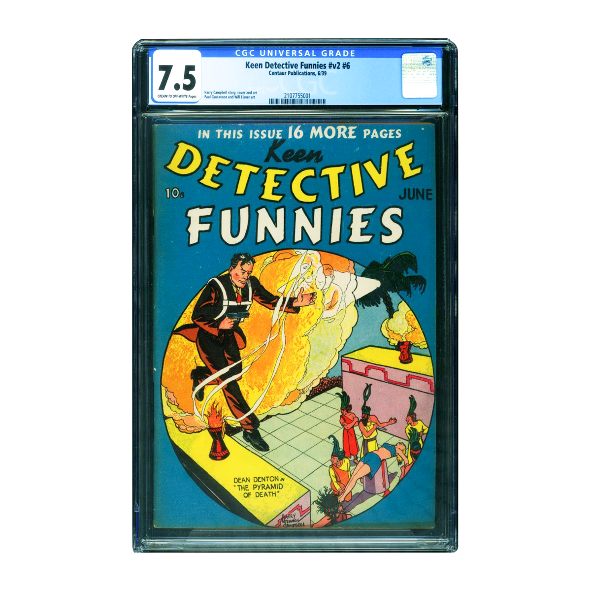 Centaur Publications Vintage Keen Detective Funnies Vol. 2 #6 Available ... Centaur Publications Vintage Keen Detective Funnies Vol. 2 #6 Available ...