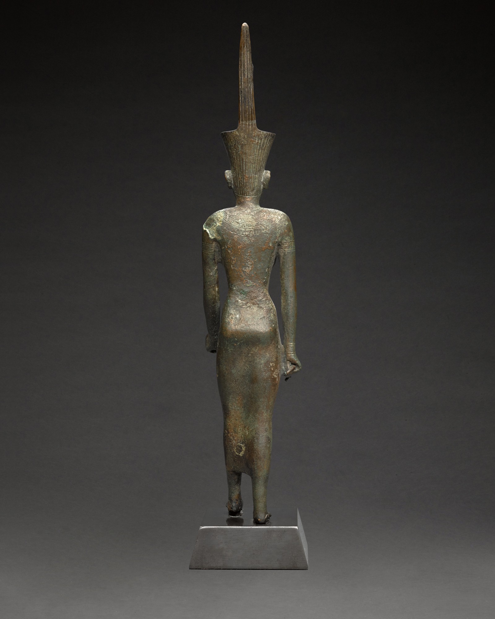 An Egyptian Bronze Figure of the Goddess Neith, 26th Dynasty, 664-525 B ...