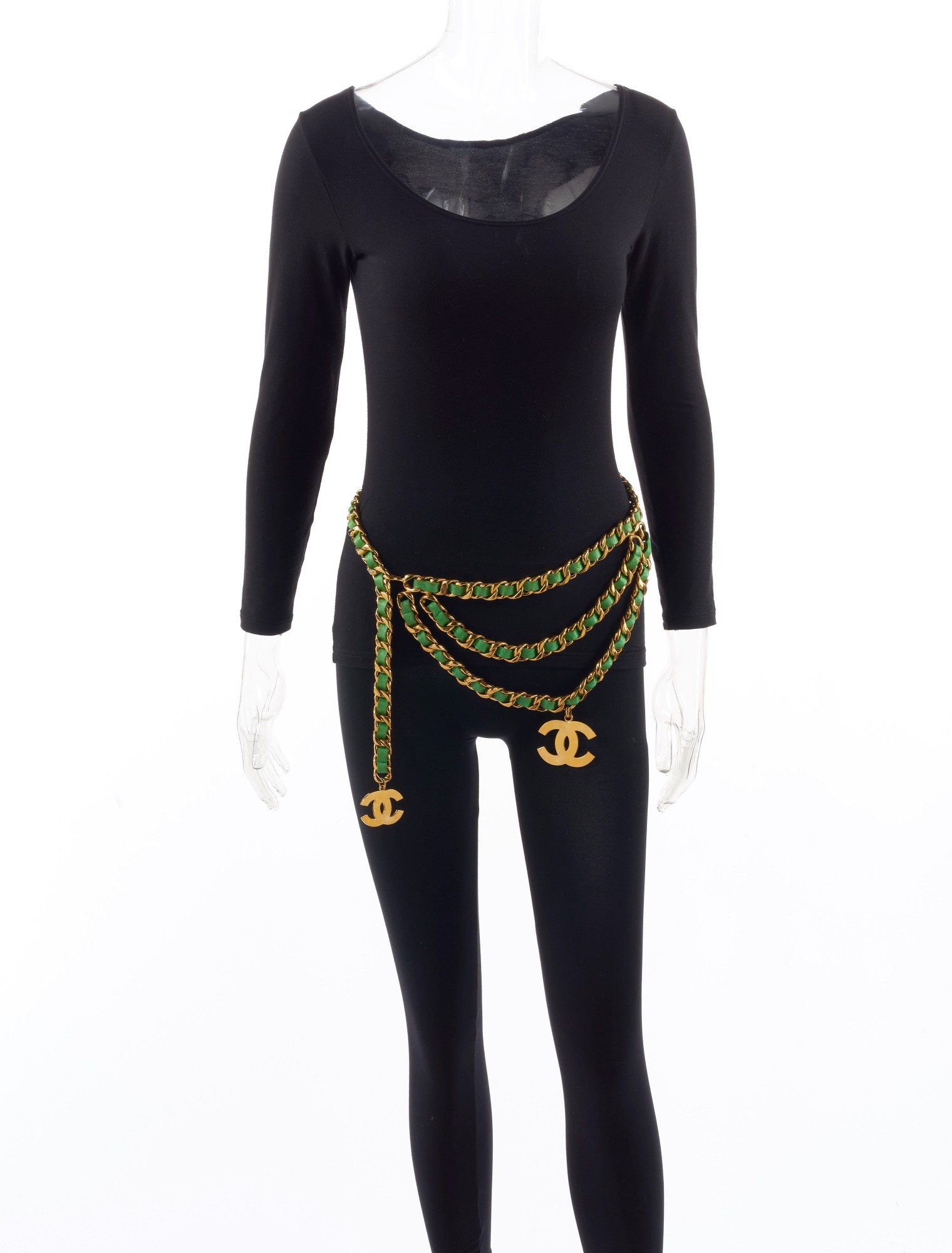 CHANEL | ICONIC LEATHER AND CHAIN BELT | Chanel: Handbags and ...