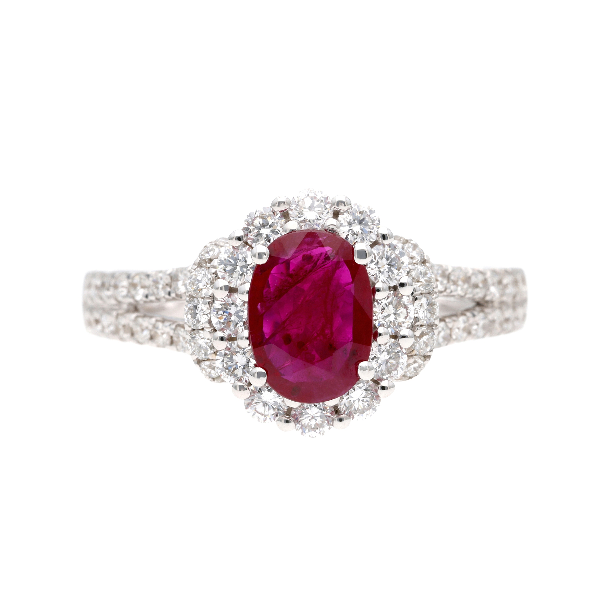 White Gold, Ruby And Diamond Ring Available For Immediate Sale At Sotheby’s