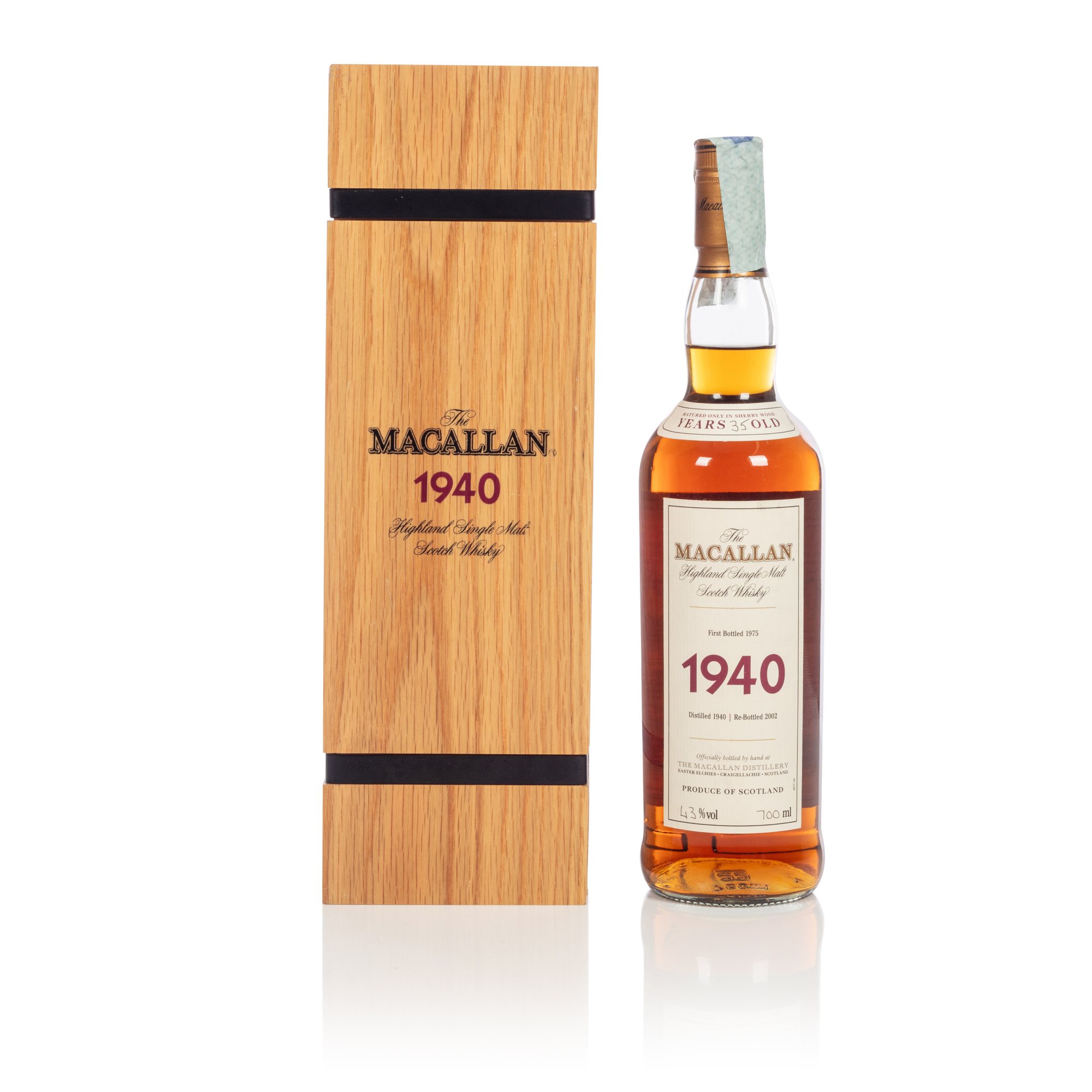 The Macallan Fine & Rare 35 Year Old 43.0 abv 1940 (1 BT 70cl) | The ...