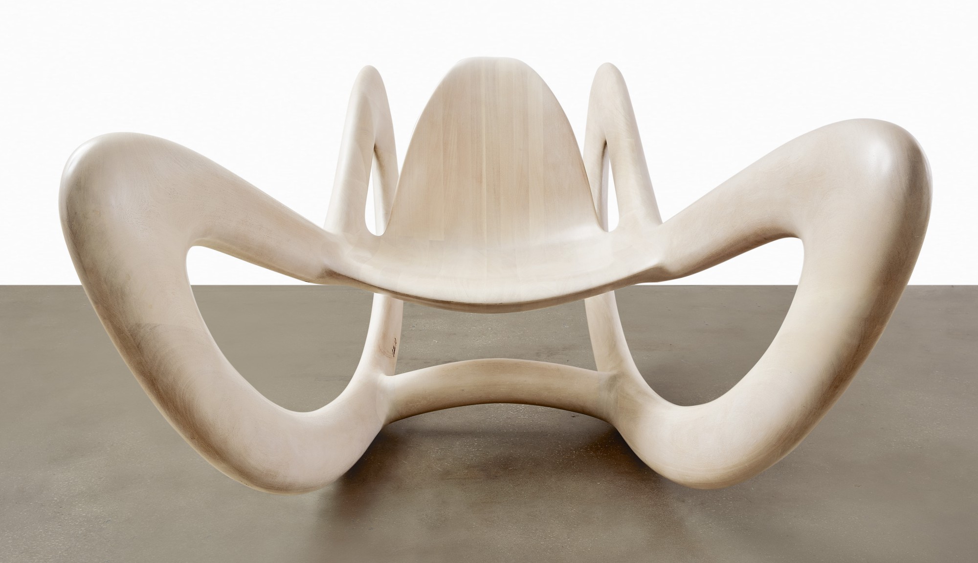 WENDELL CASTLE | UNIQUE "ANGEL HEART" ROCKING CHAIR | Important Design ...