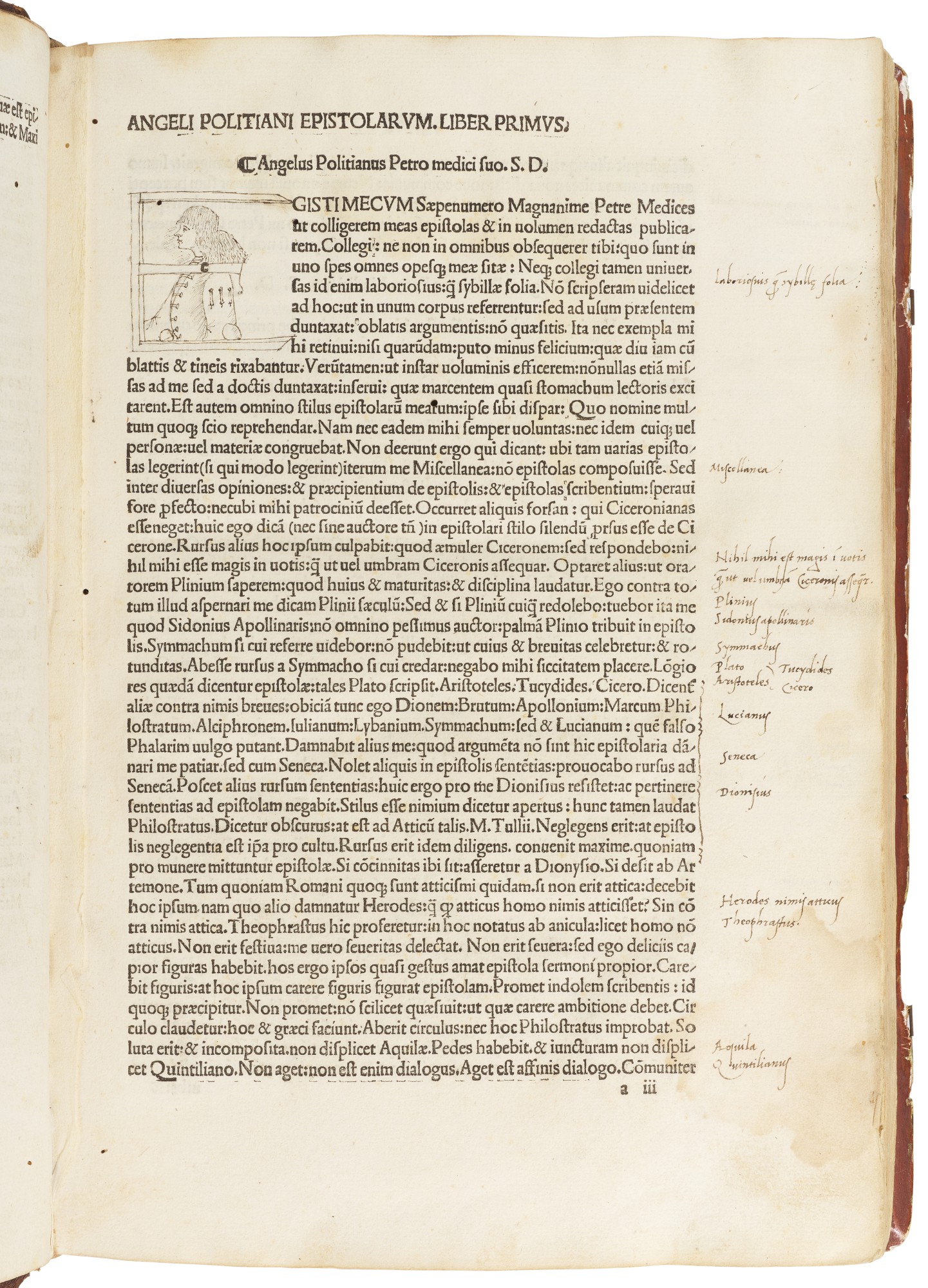 Politianus, Opera, [Brescia], 1499, imitation biccherna binding by Joni ...