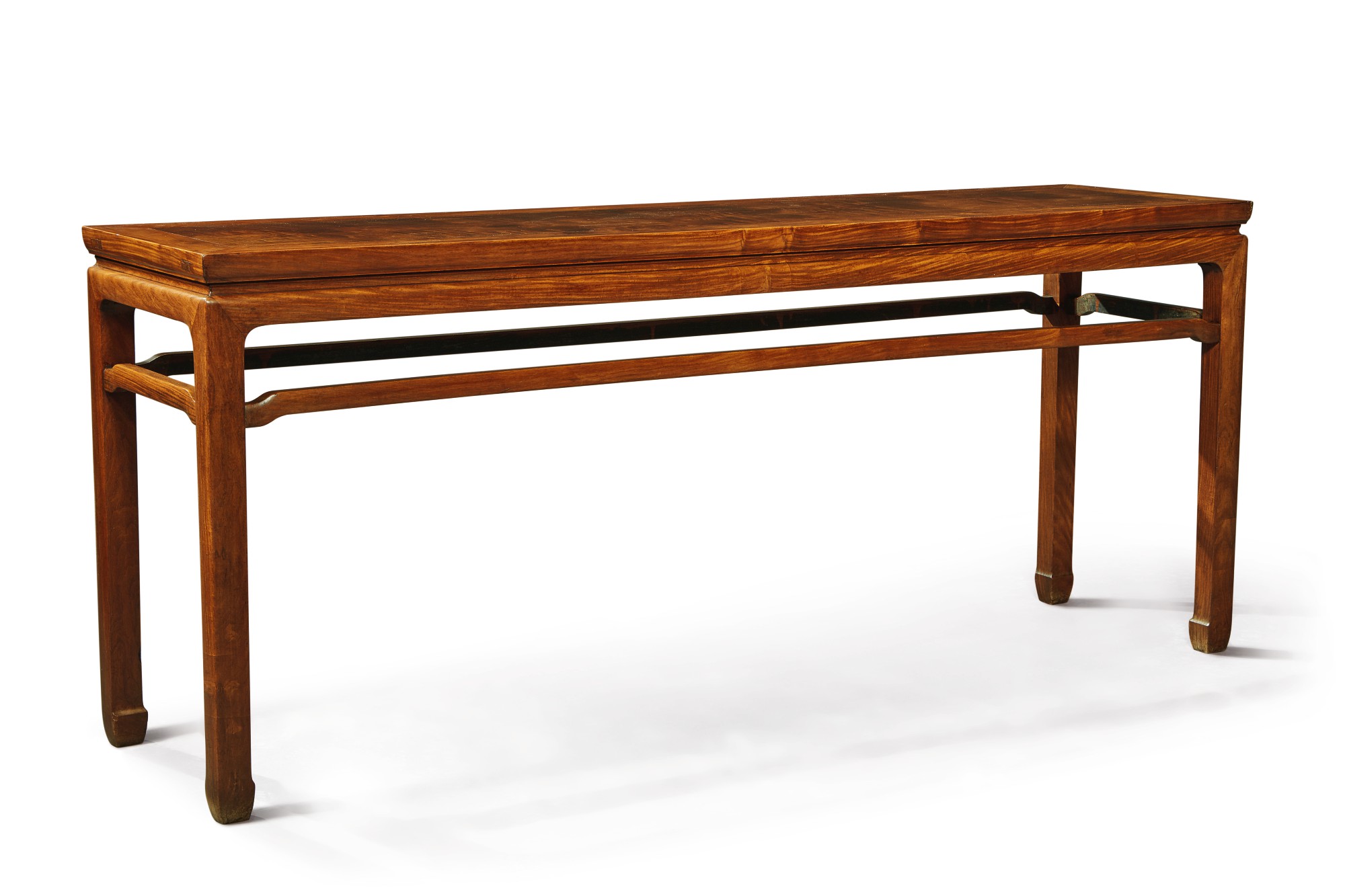 A 'huanghuali' waisted corner-leg long table (Zhuo), 17th century | 十七 ...