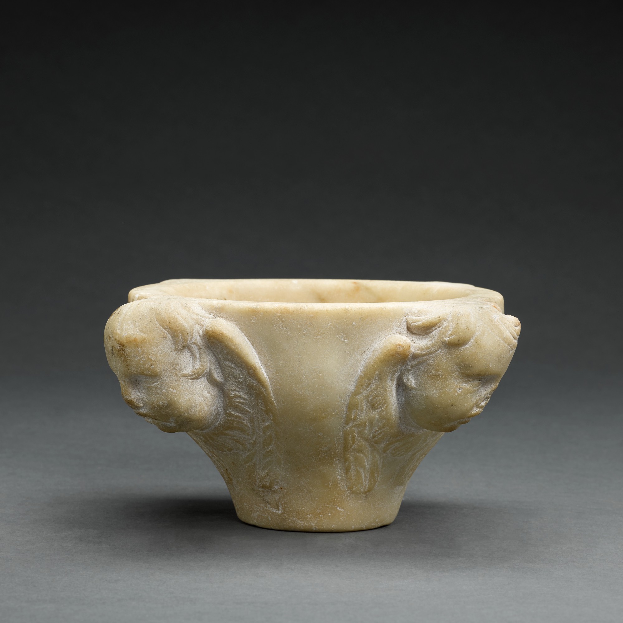 Italian, 15th/ 16th century | Holy water stoup with cherub heads | Old ...