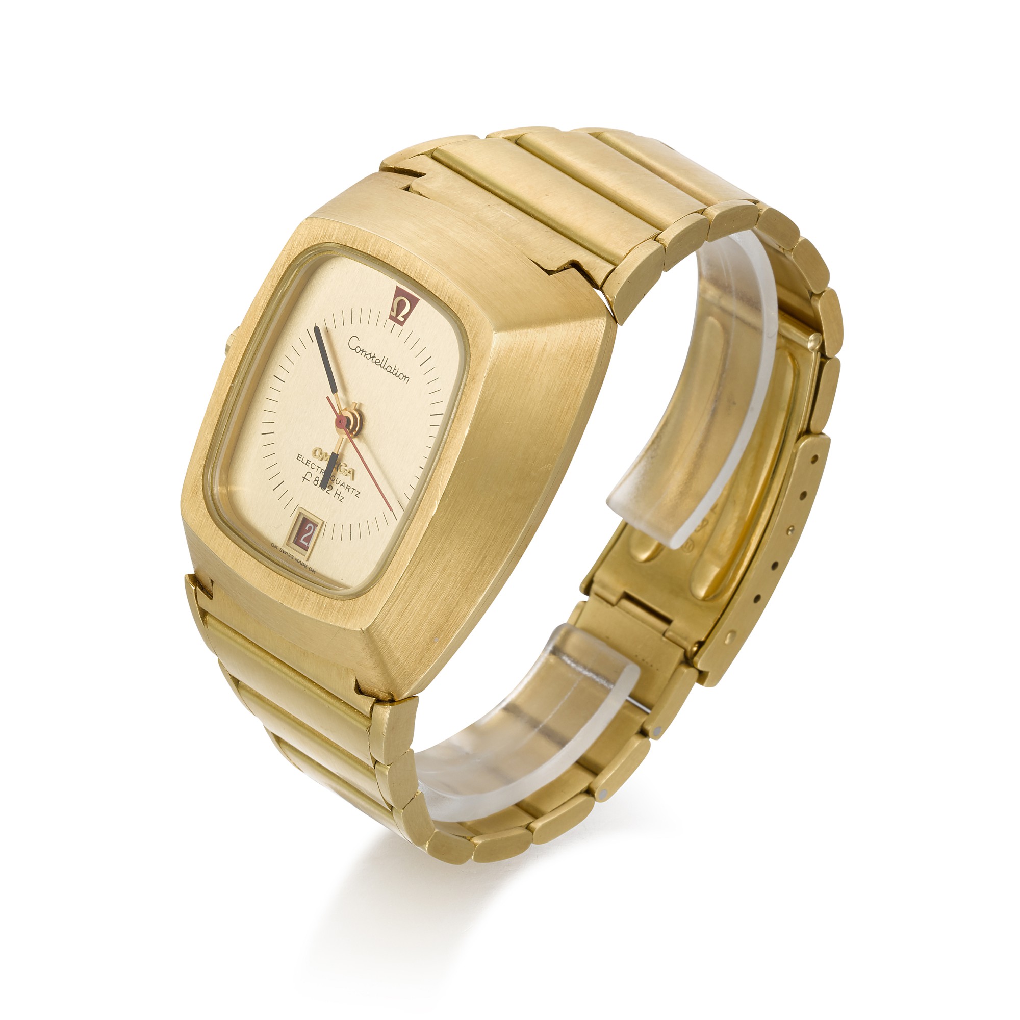 OMEGA | BETA 21 CONSTELLATION ELECTROQUARTZ F8192HZ BA 396 0802 YELLOW ...