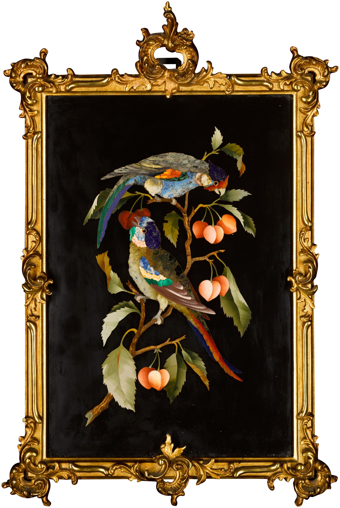 A pair of Italian pietre dure panels, Florence, 19th century | STONE ...