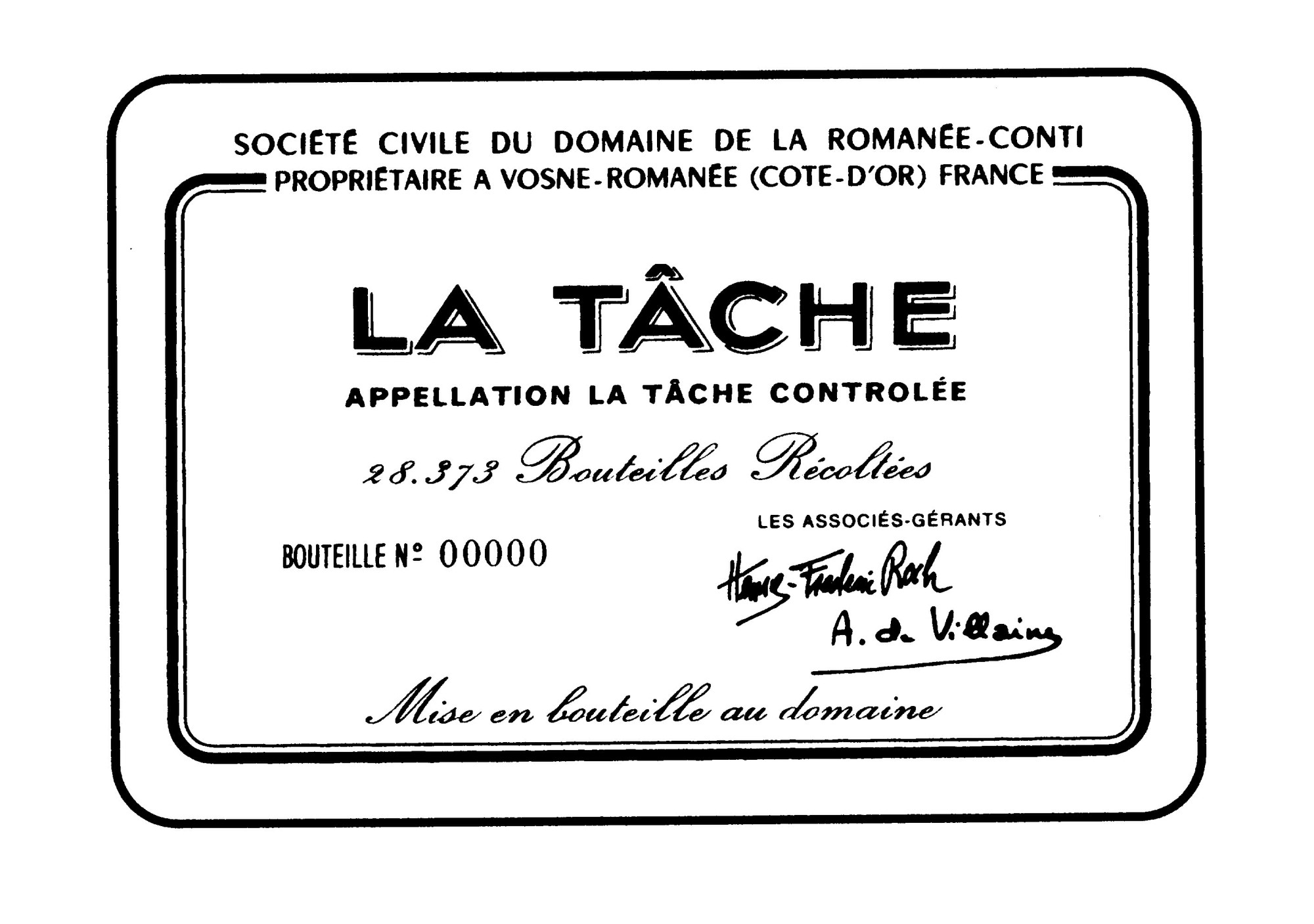 La Tâche 2010 Domaine de la Romanée-Conti (1 MAG) | Vine | Finest ...
