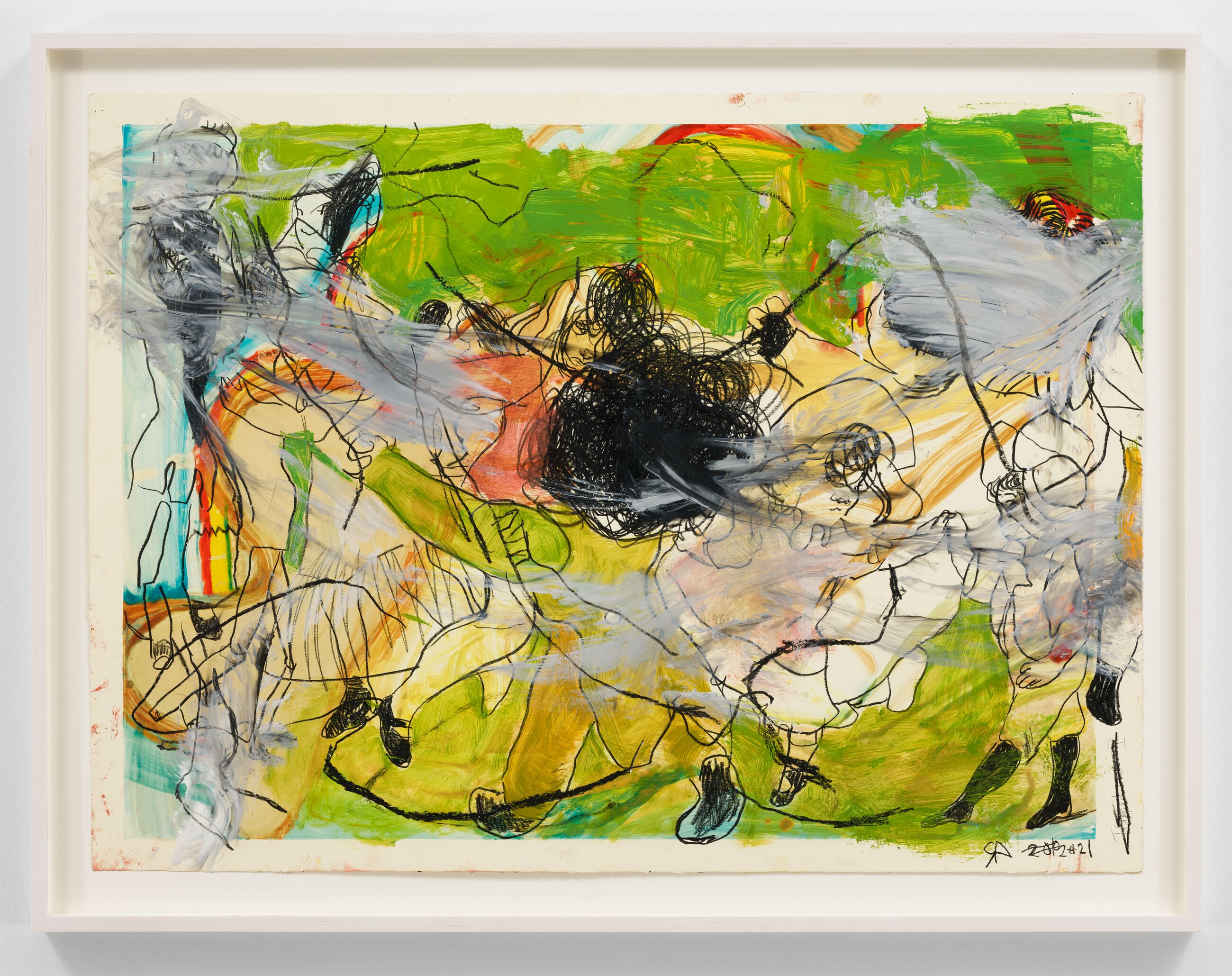 Rita Ackermann Drawings