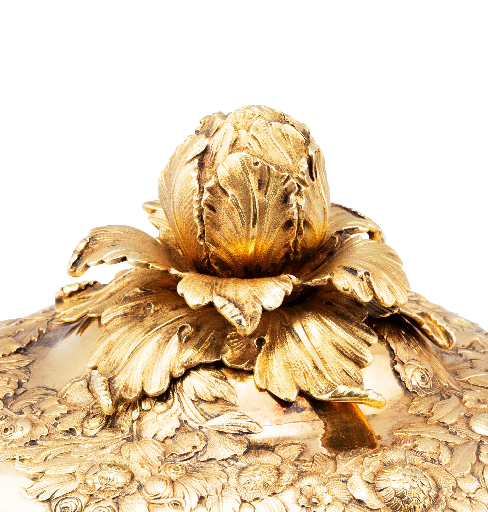A silver-gilt covered ecuelle with stand, Jean-Louis III Imlin ...
