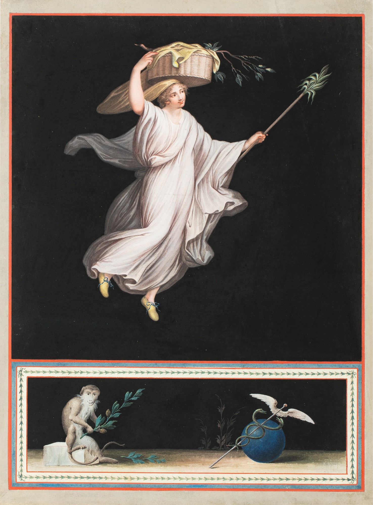 Allegory of Summer; Allegory of a Dancing Maenad | Hôtel Lambert, Une ...
