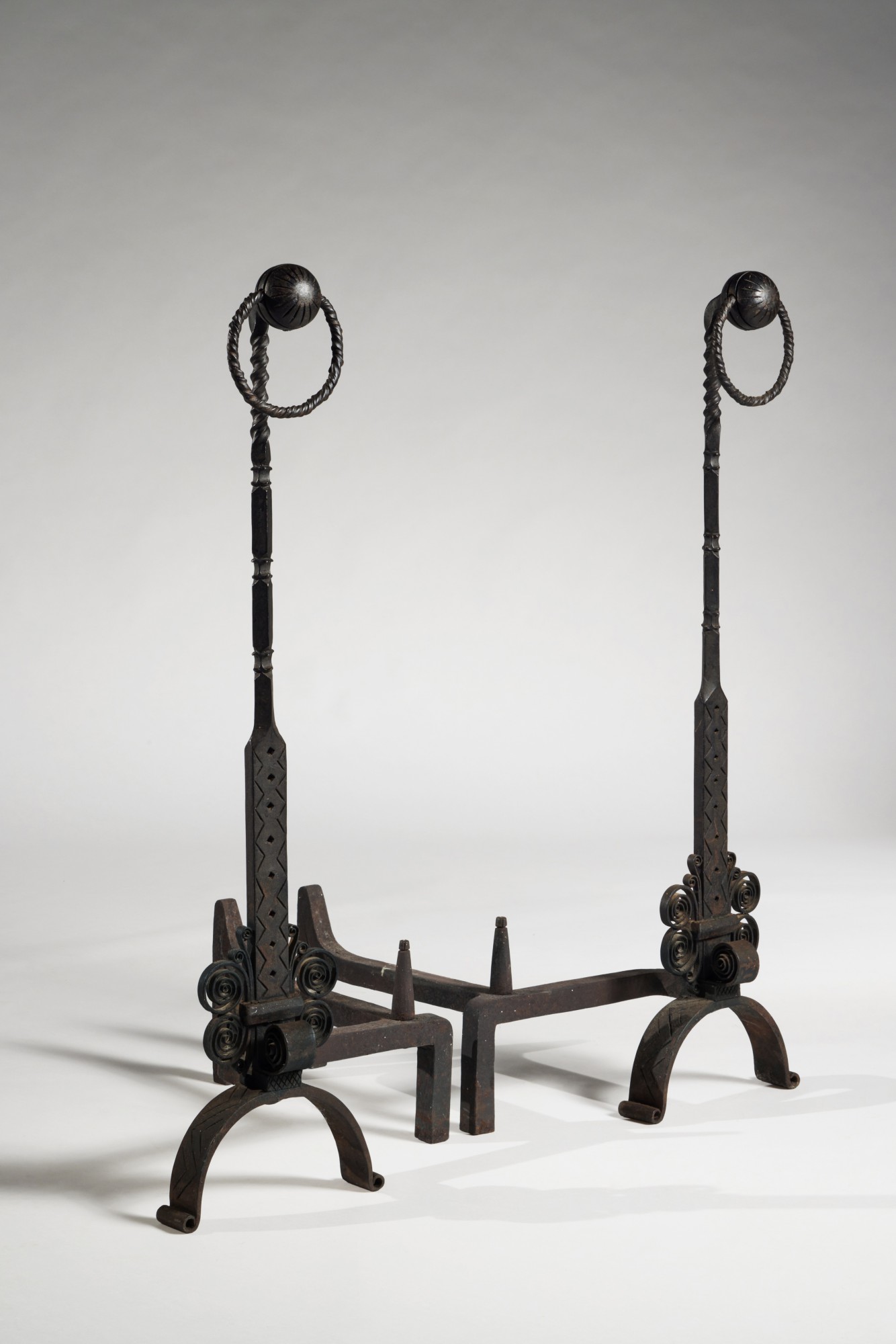Pair of Andirons | Crafting Modernism: Masters of the American Studio ...