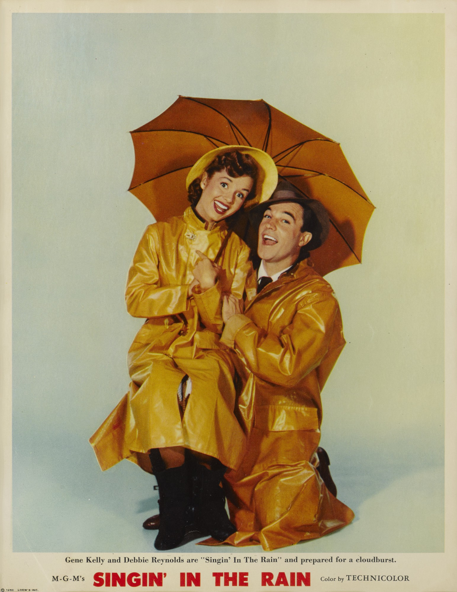 Singin' in the Rain (1952), US, Deluxe lobby card | Original Film ...