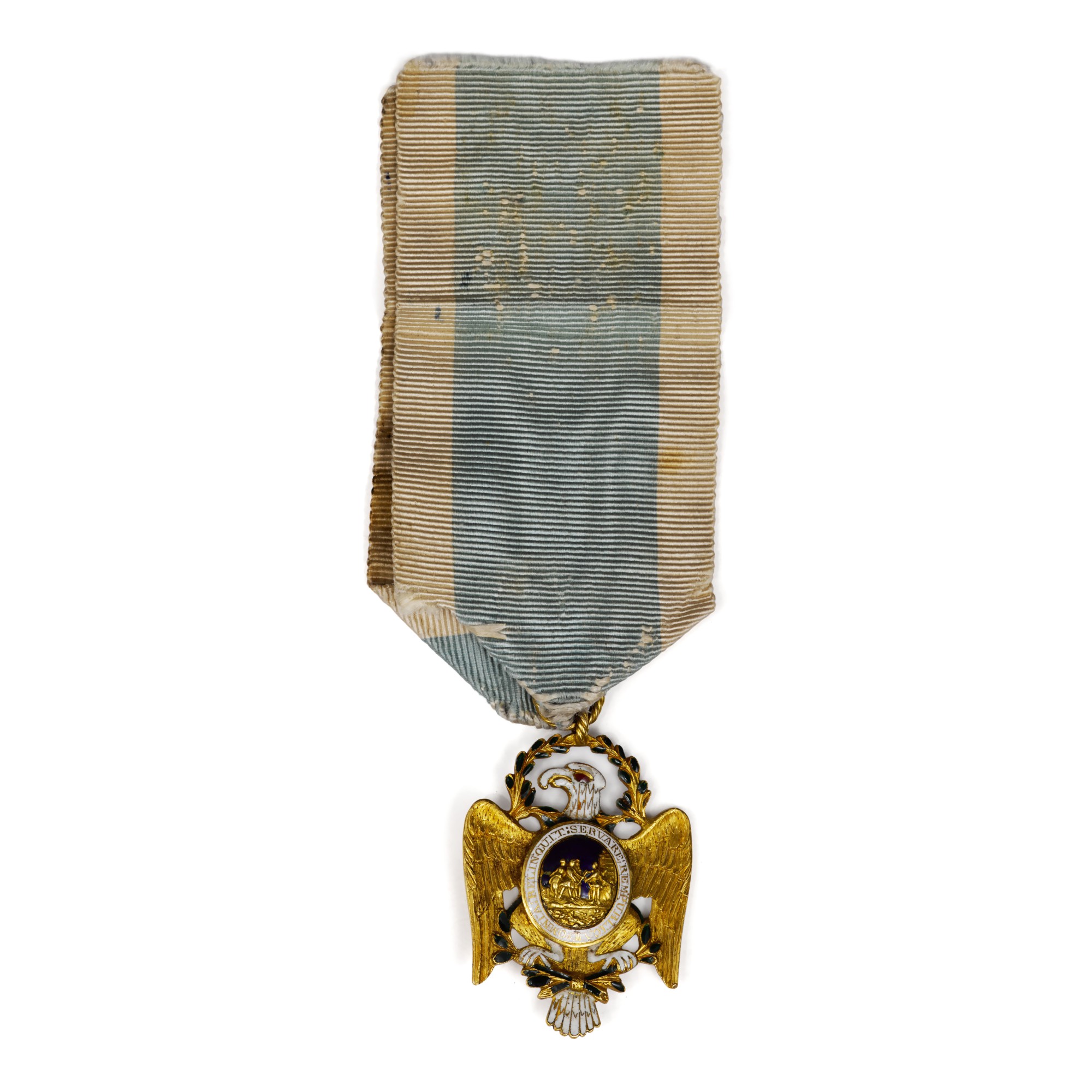 The Order of the Cincinnati: A rare American enameled gold Eagle ...
