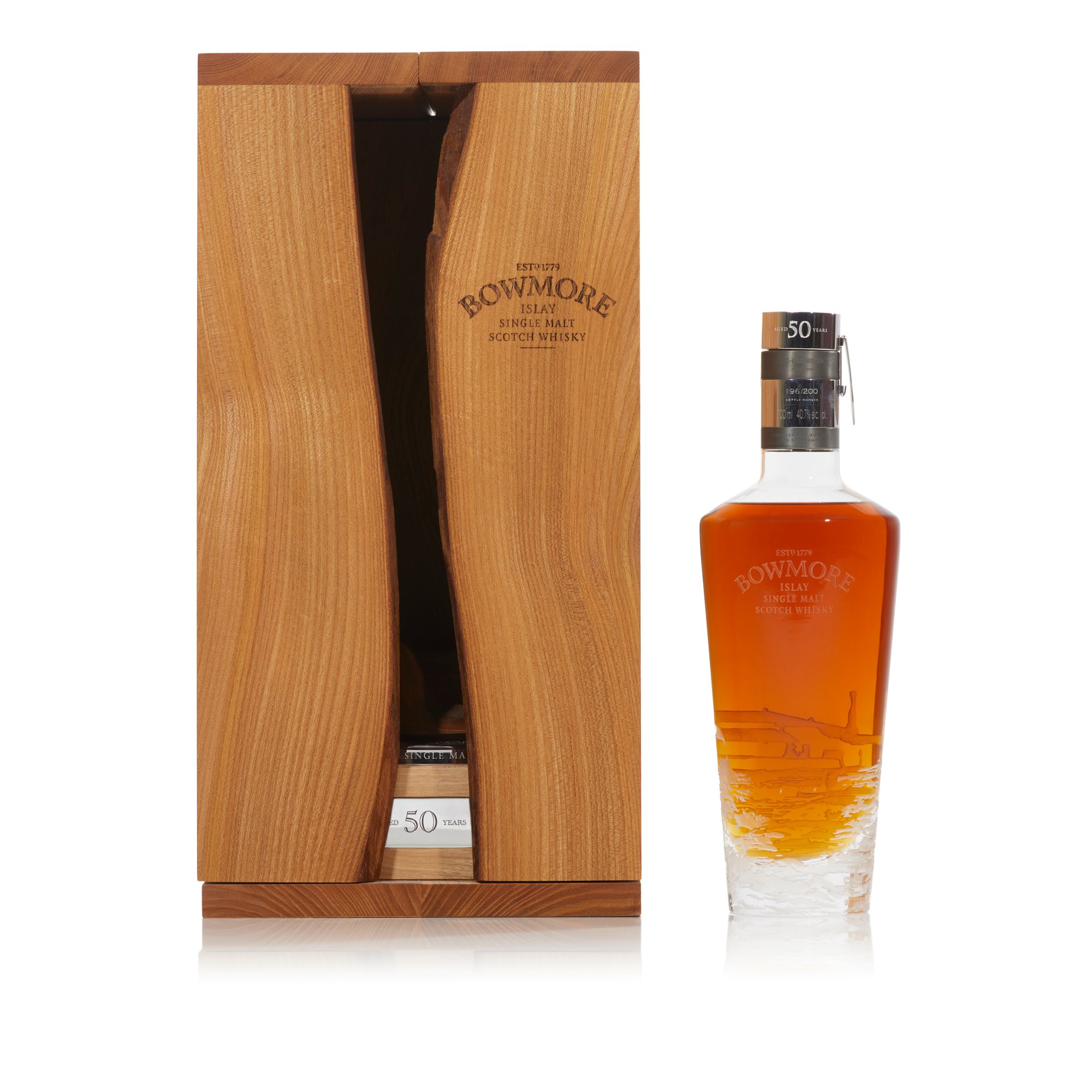 Bowmore 50 Year Old 40.7 abv 1961 (1 BT70) | The Timeless Whisky ...