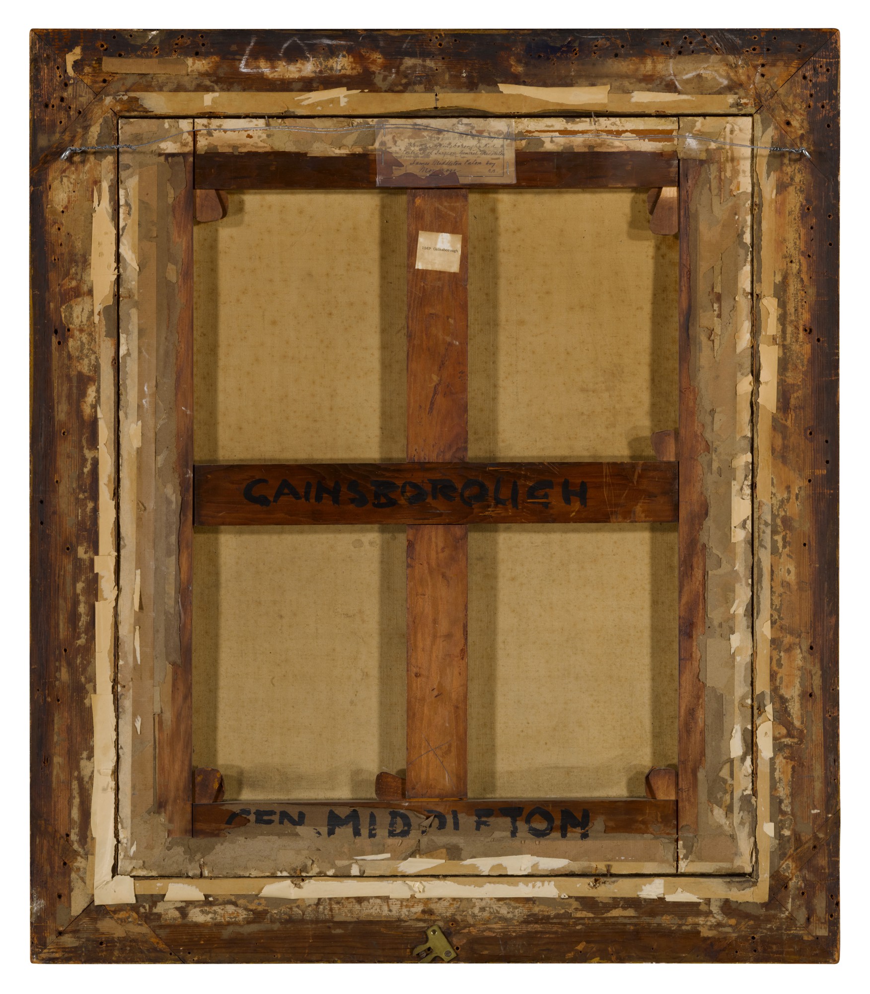 Portrait of Surgeon-General David Middleton (1703-1785), bust-length ...