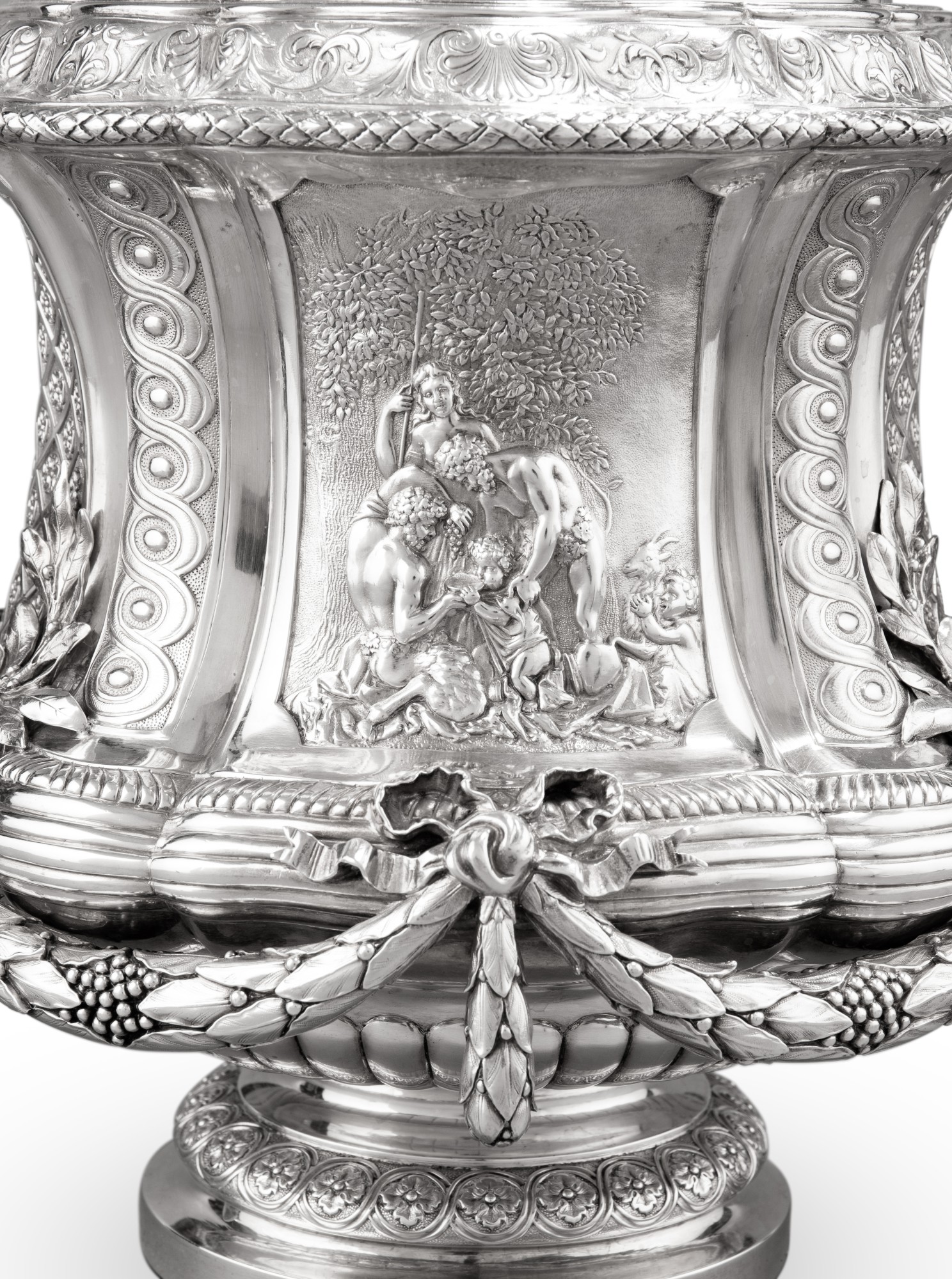 A Victorian silver wine-cooler, James Garrard for R. & S. Garrard & Co ...