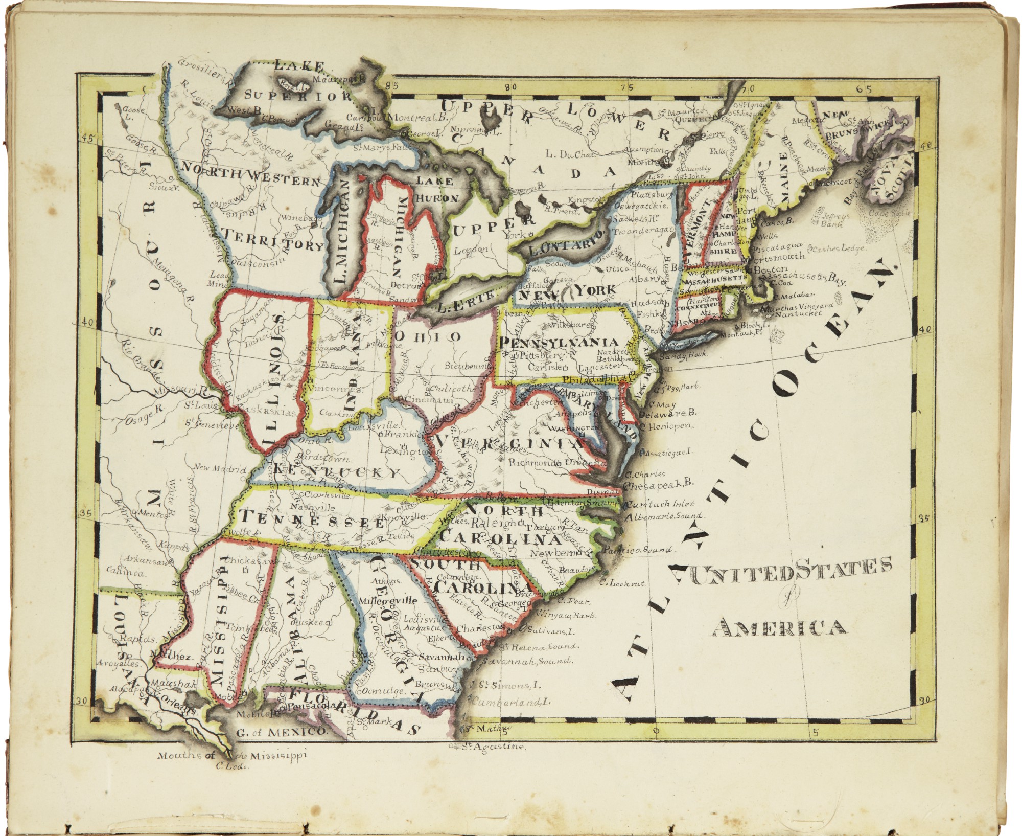 Map book of Emily Draper: "A Book of Maps executed by Emily Draper ...