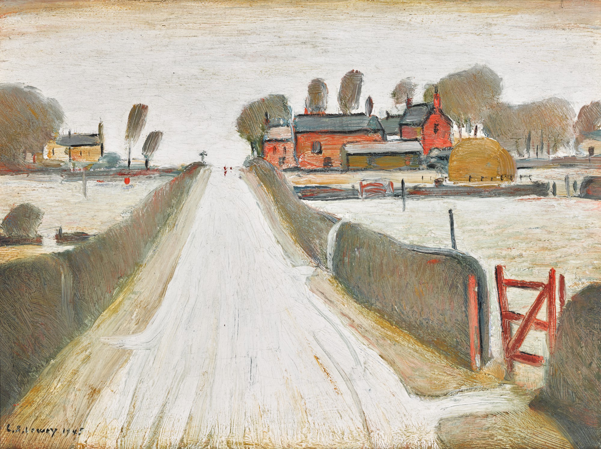 LAURENCE STEPHEN LOWRY, R.A. | FYLDE FARM | Modern & Post-War British ...