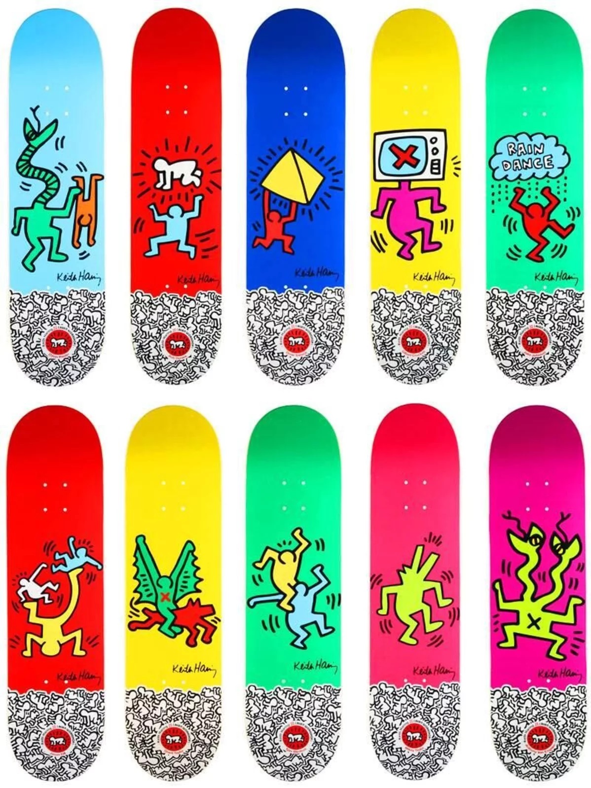 Haring Skateboard Decks