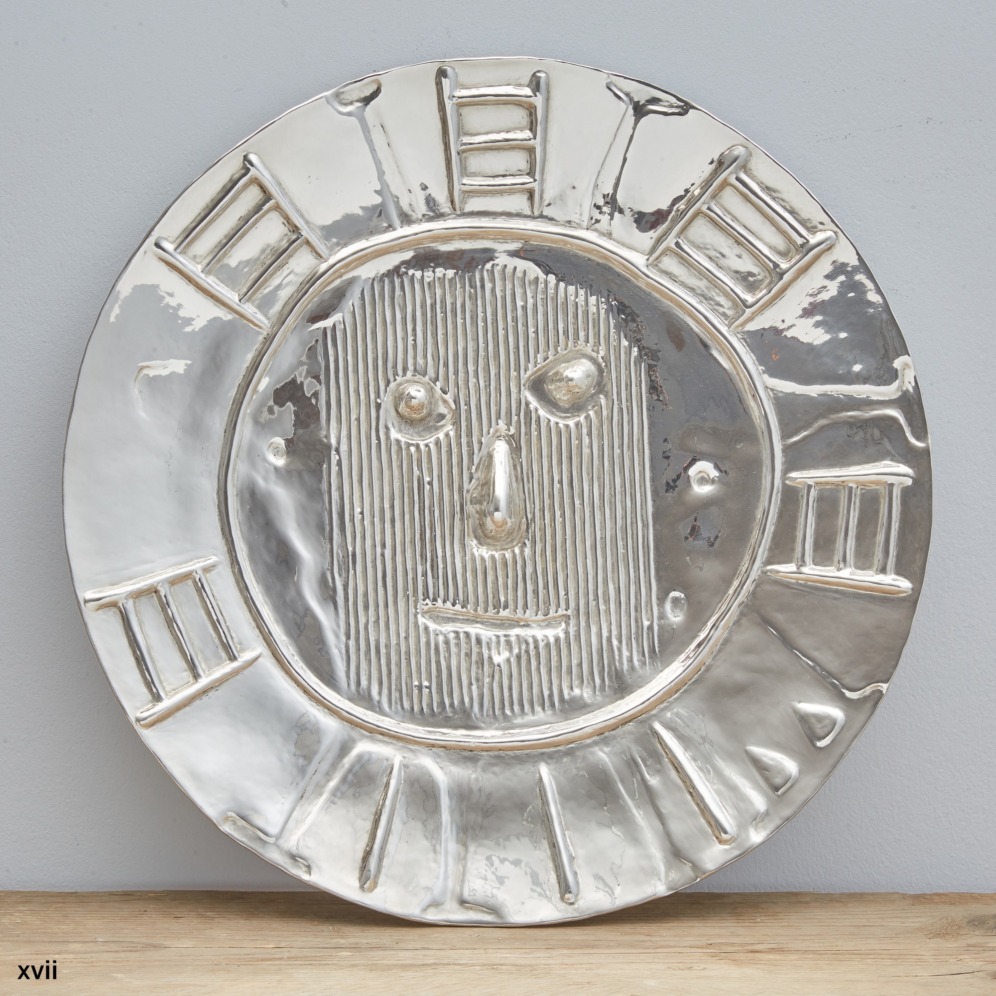 A complete set of 24 silver plates | 全套二十四件銀盤 | Modern Renaissance: A ...