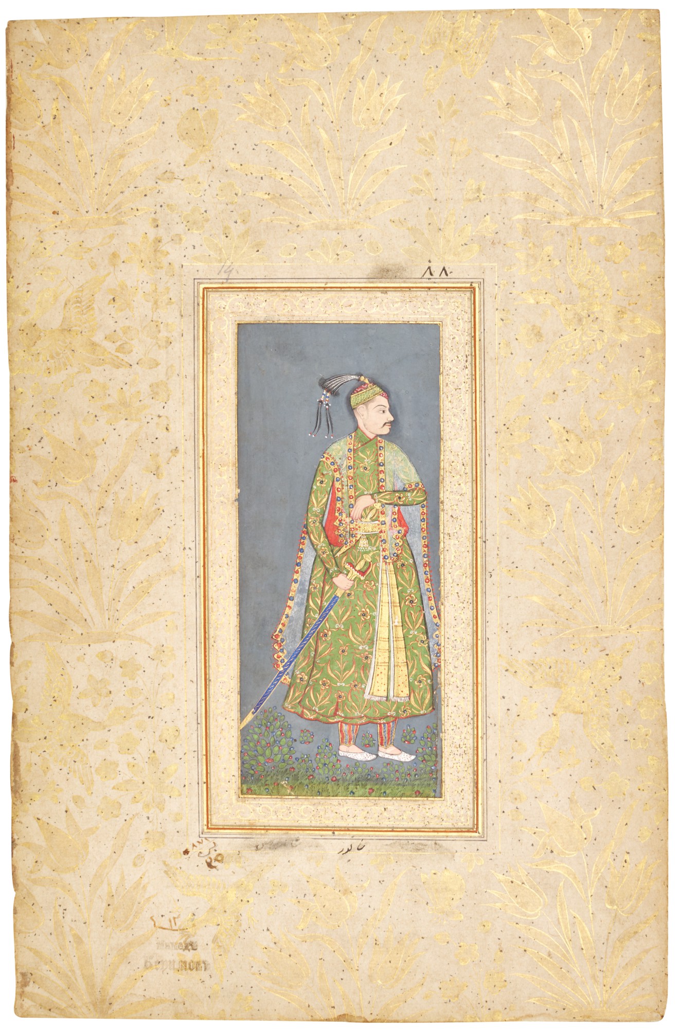 SULTAN ABDALLAH QUTB SHAH OF GOLCONDA, INDIA, DECCAN, GOLCONDA, LATE ...