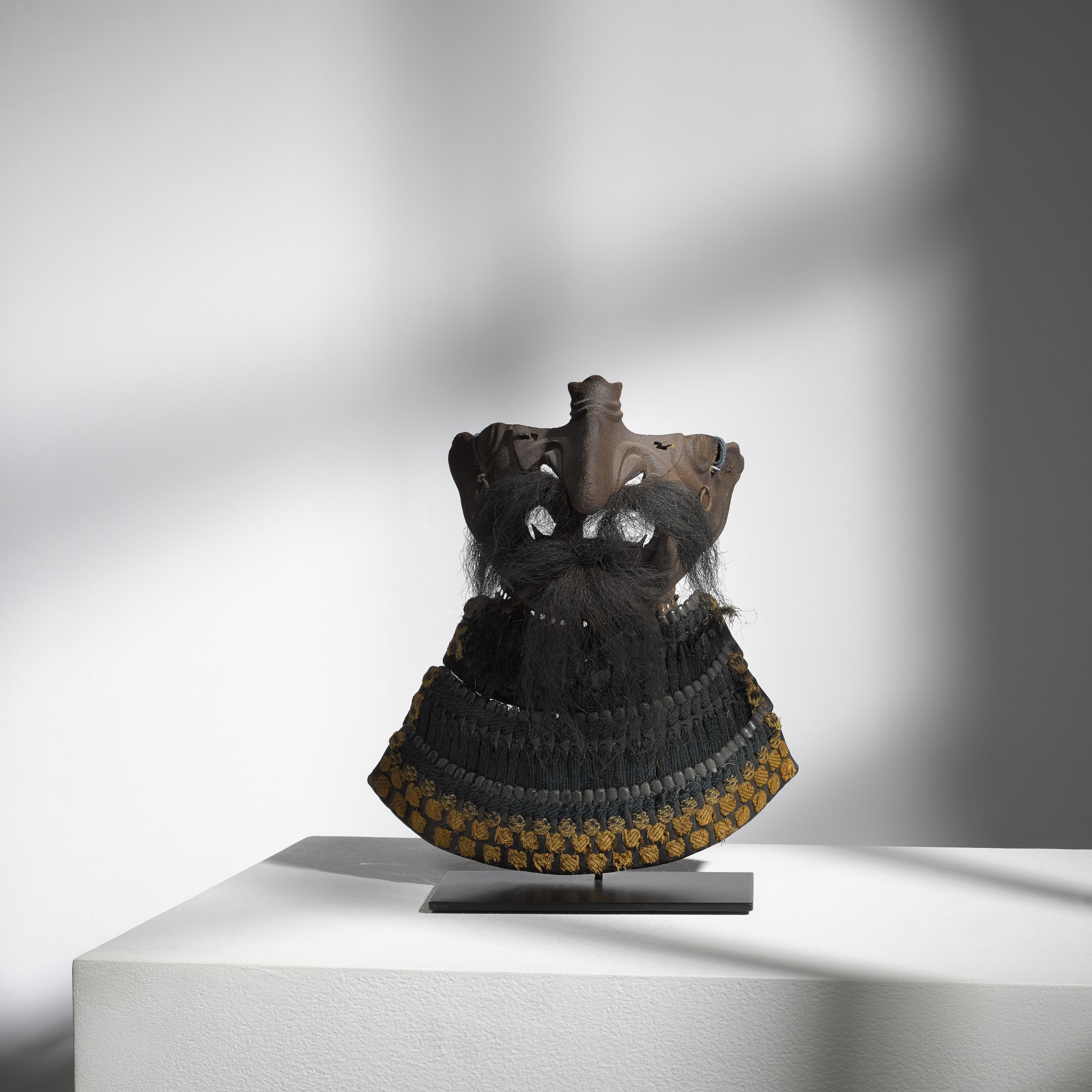 Two mempo [face masks] | Edo period, 18th - 19th century | The Charlier ...