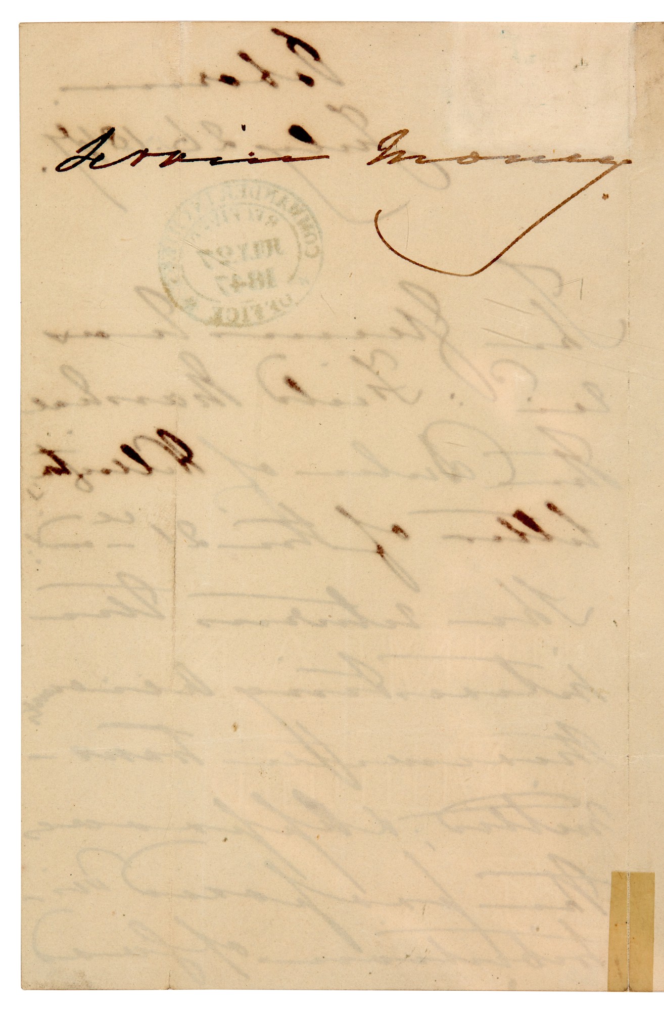 QUEEN VICTORIA | autograph letter, to the Duke of Wellington, 1847 ...