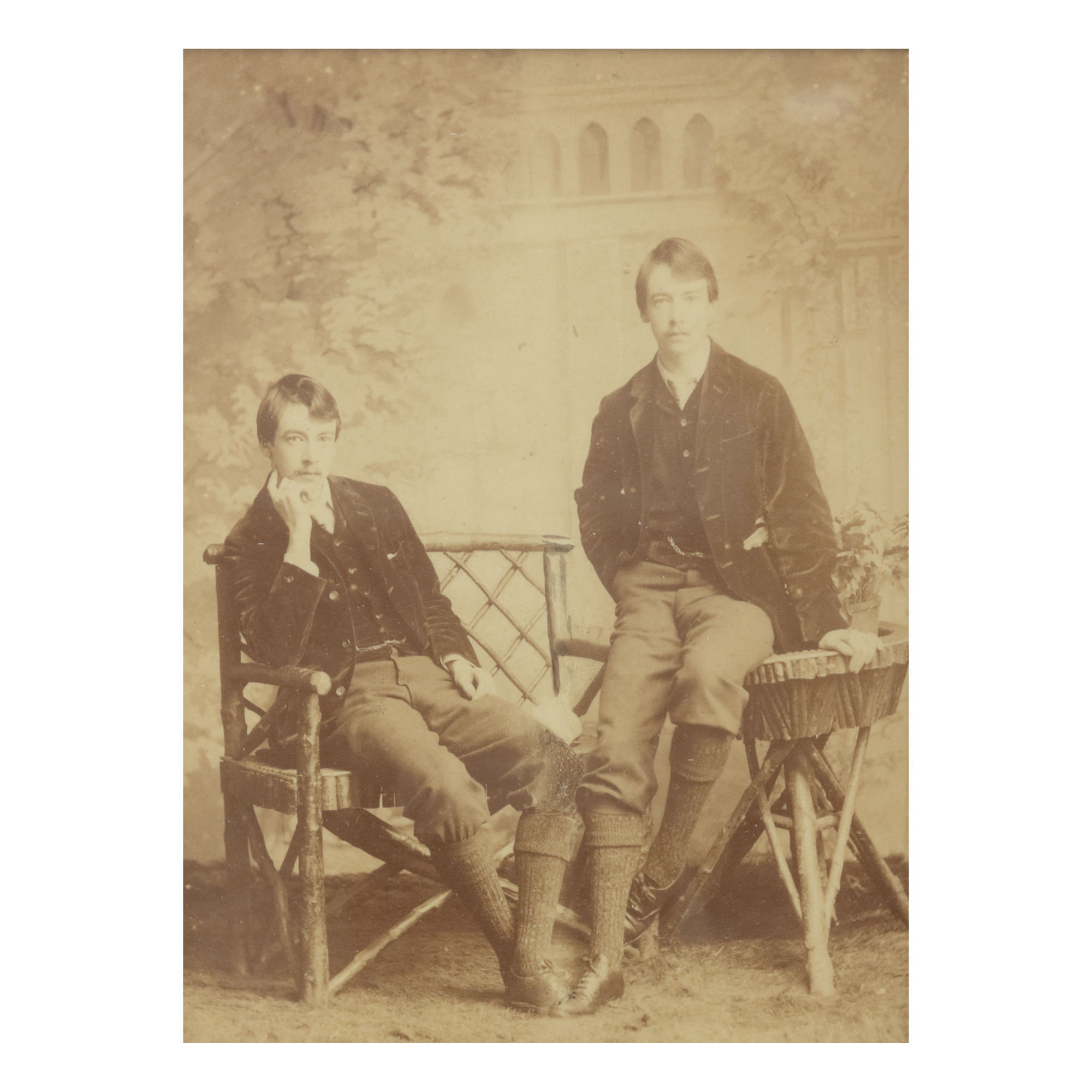 [W. GRAHAM ROBERTSON] | DOUBLE-EXPOSURE PORTRAIT OF W. GRAHAM ROBERTSON ...