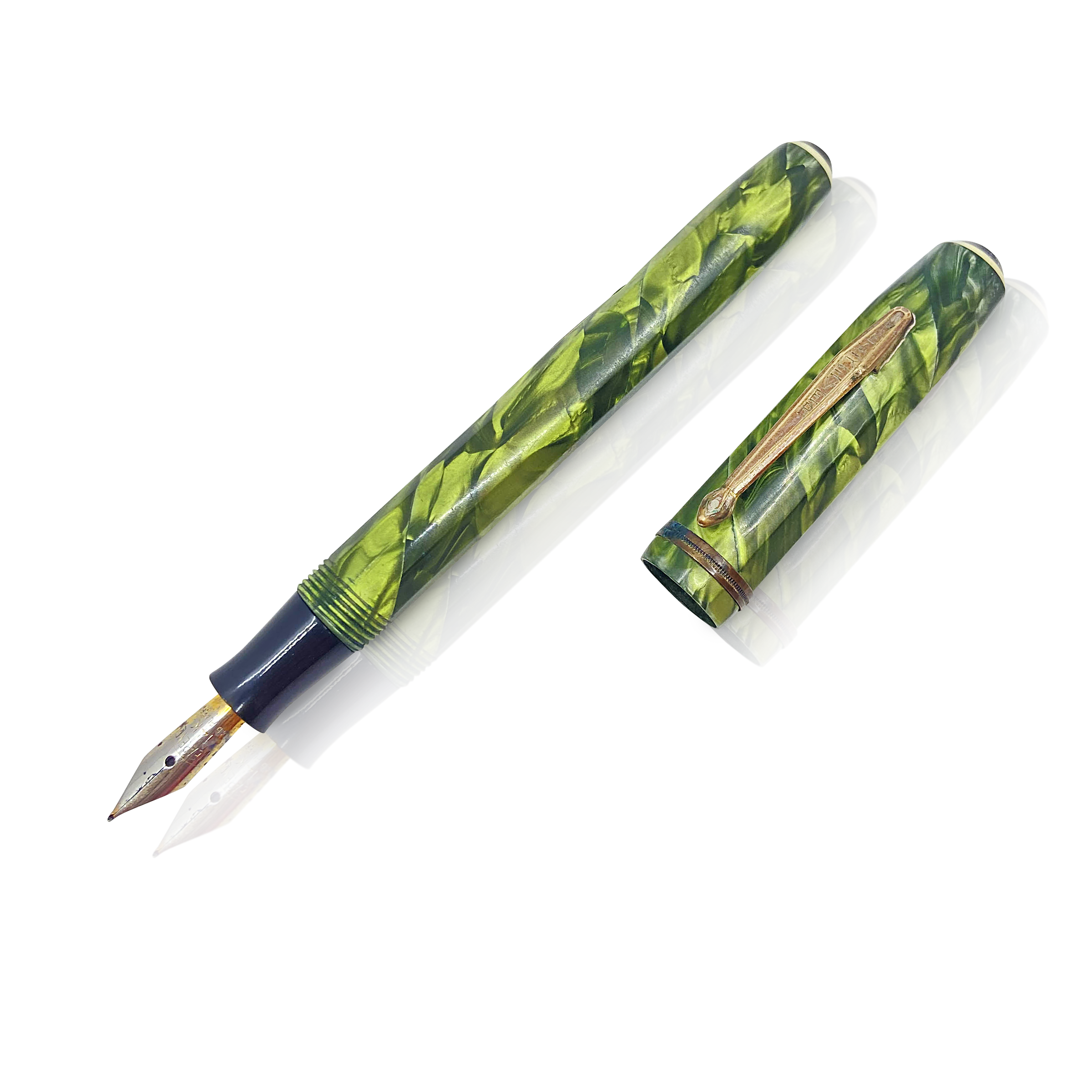 Wearever Green Marbled Fountain Pen Available For Immediate Sale At ...