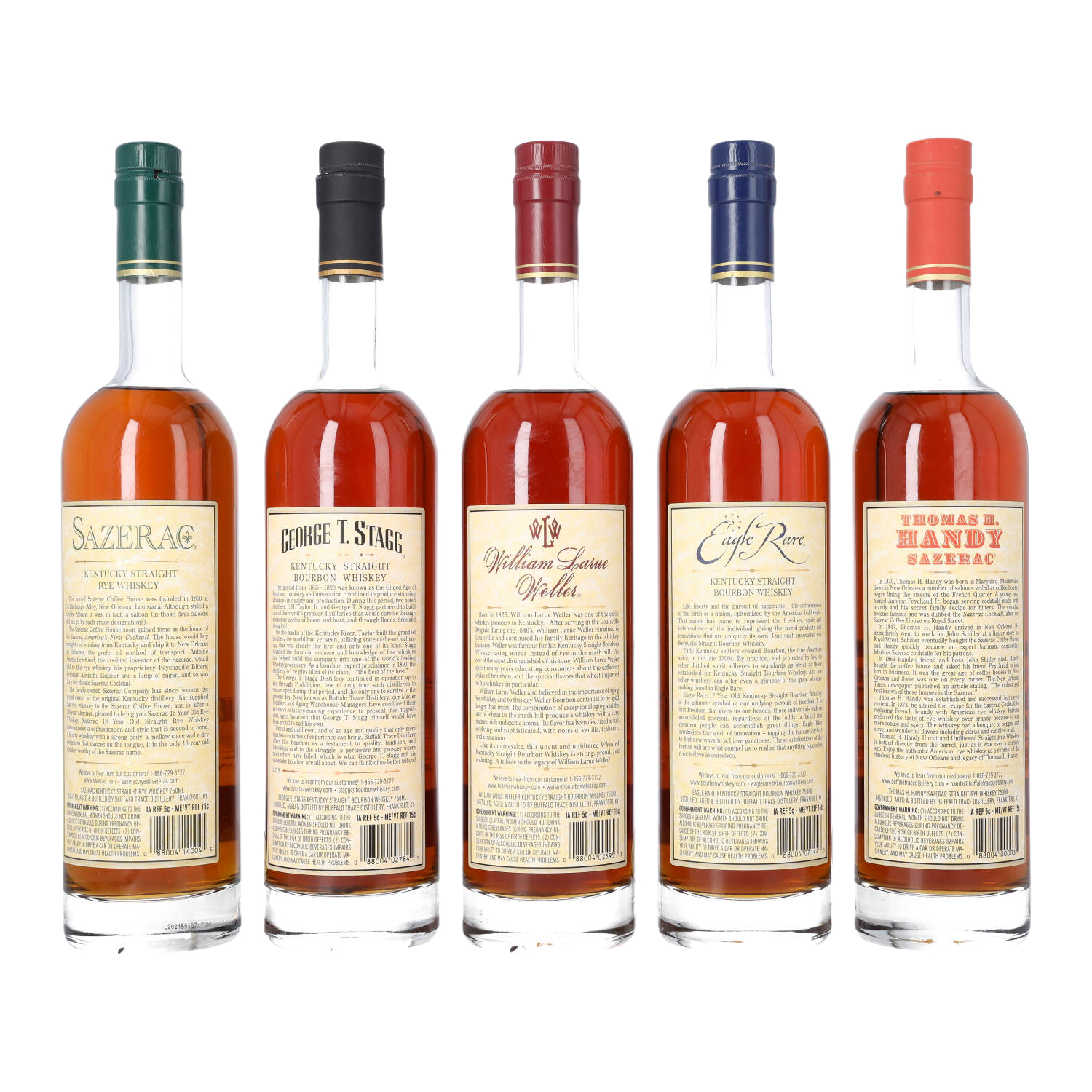 Buffalo Trace Antique Collection 2018, 2019 & 2020 NV (5 BT75) | Whisky ...