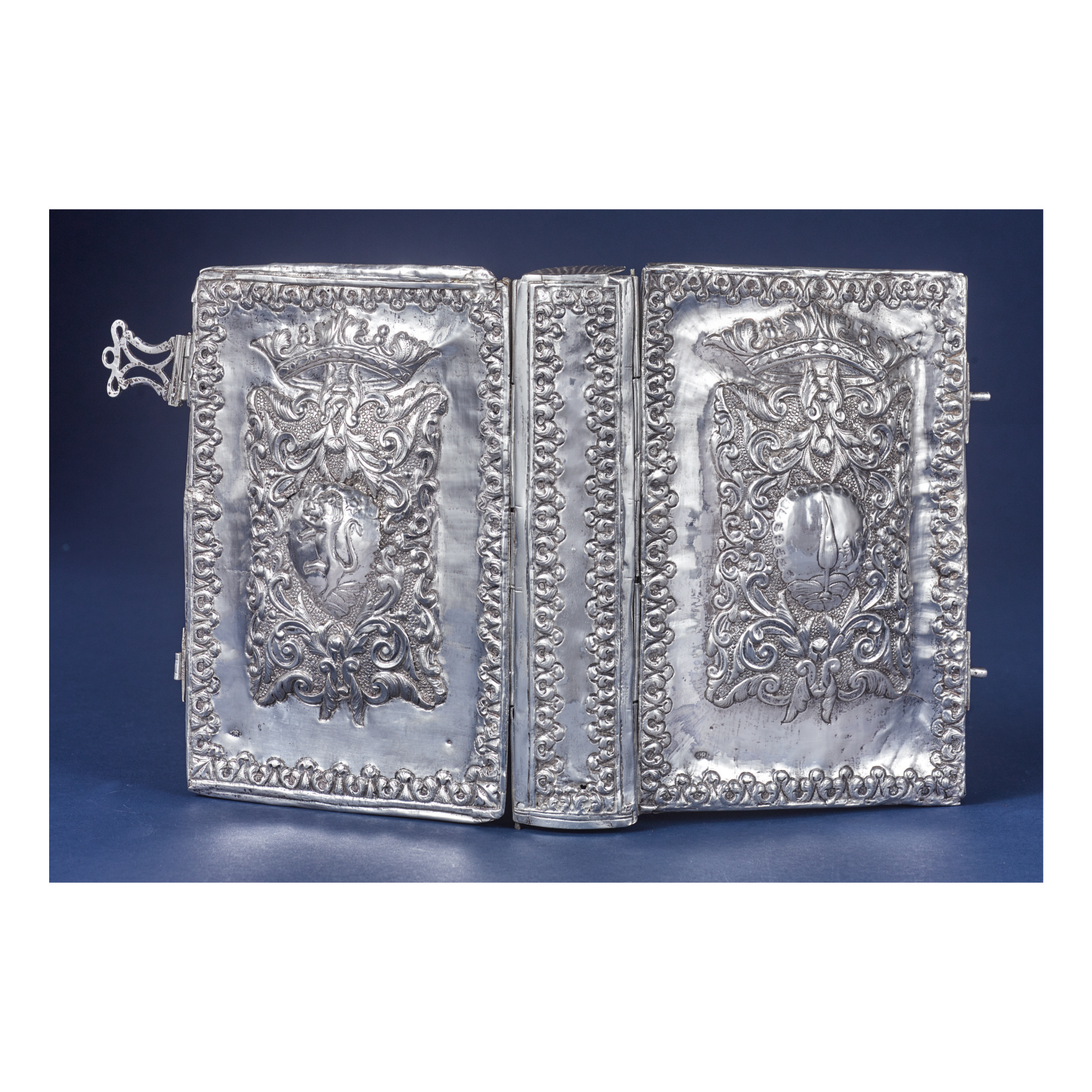 AN ITALIAN SILVER BOOK BINDING, 18TH CENTURY | Important Judaica | 2019 ...