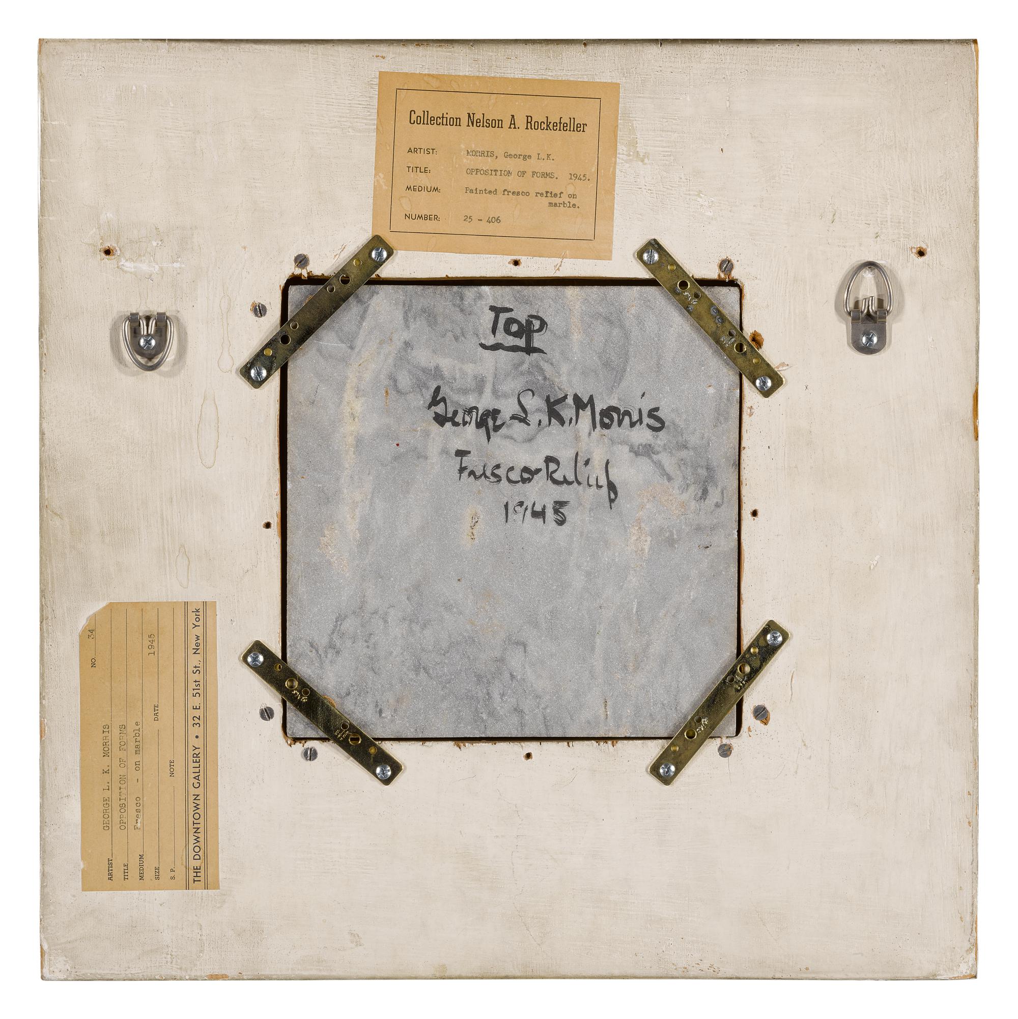 GEORGE LOVETT KINGSLAND MORRIS | OPPOSITION OF FORMS | American Art ...