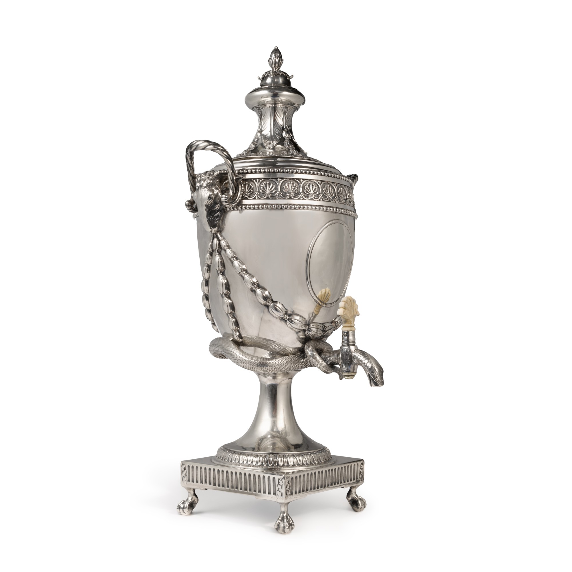 A George III Silver Tea Urn, John Parker I & Edward Wakelin, London ...