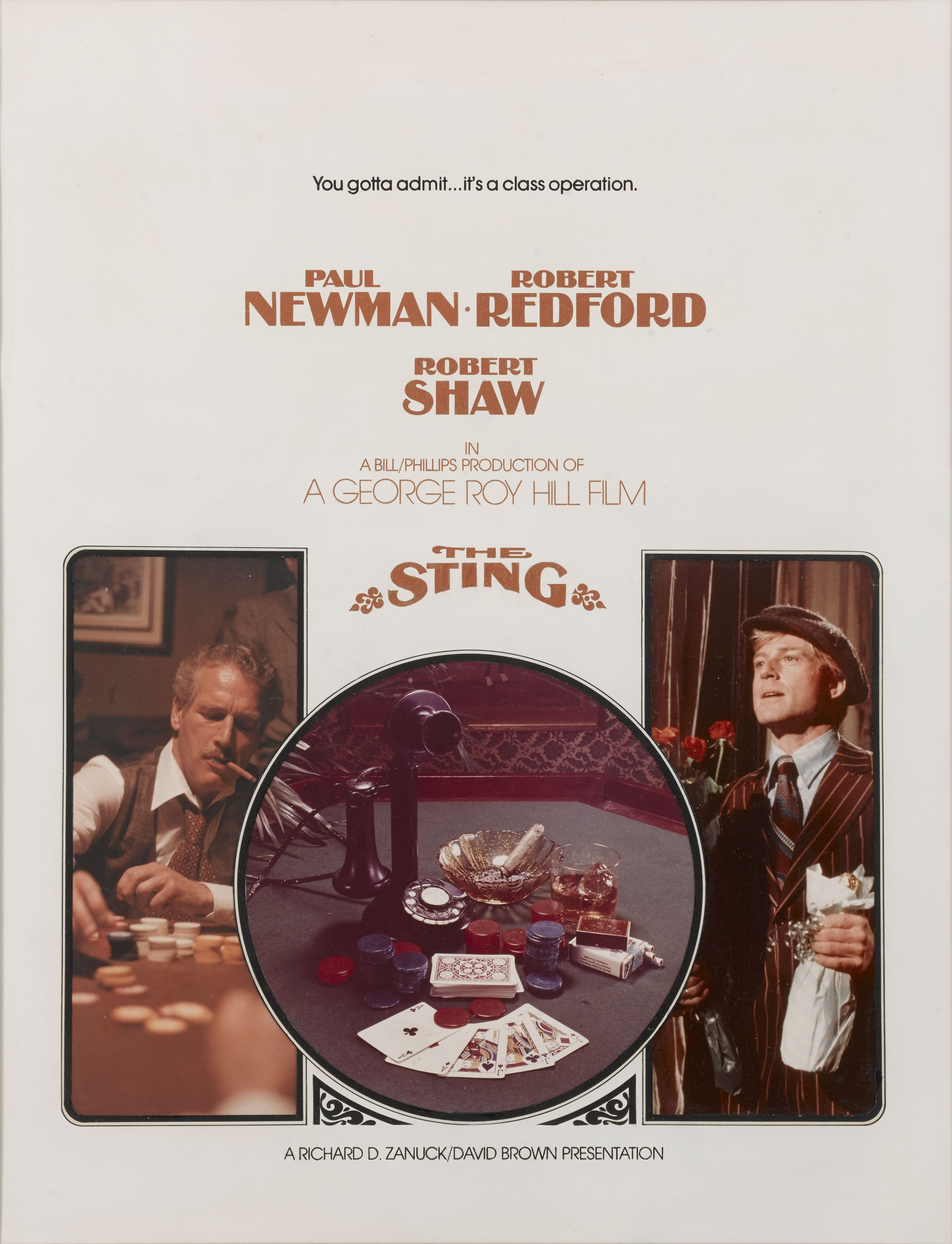 The Sting (1974) US, Photographic poster mock-up | Original Film ...