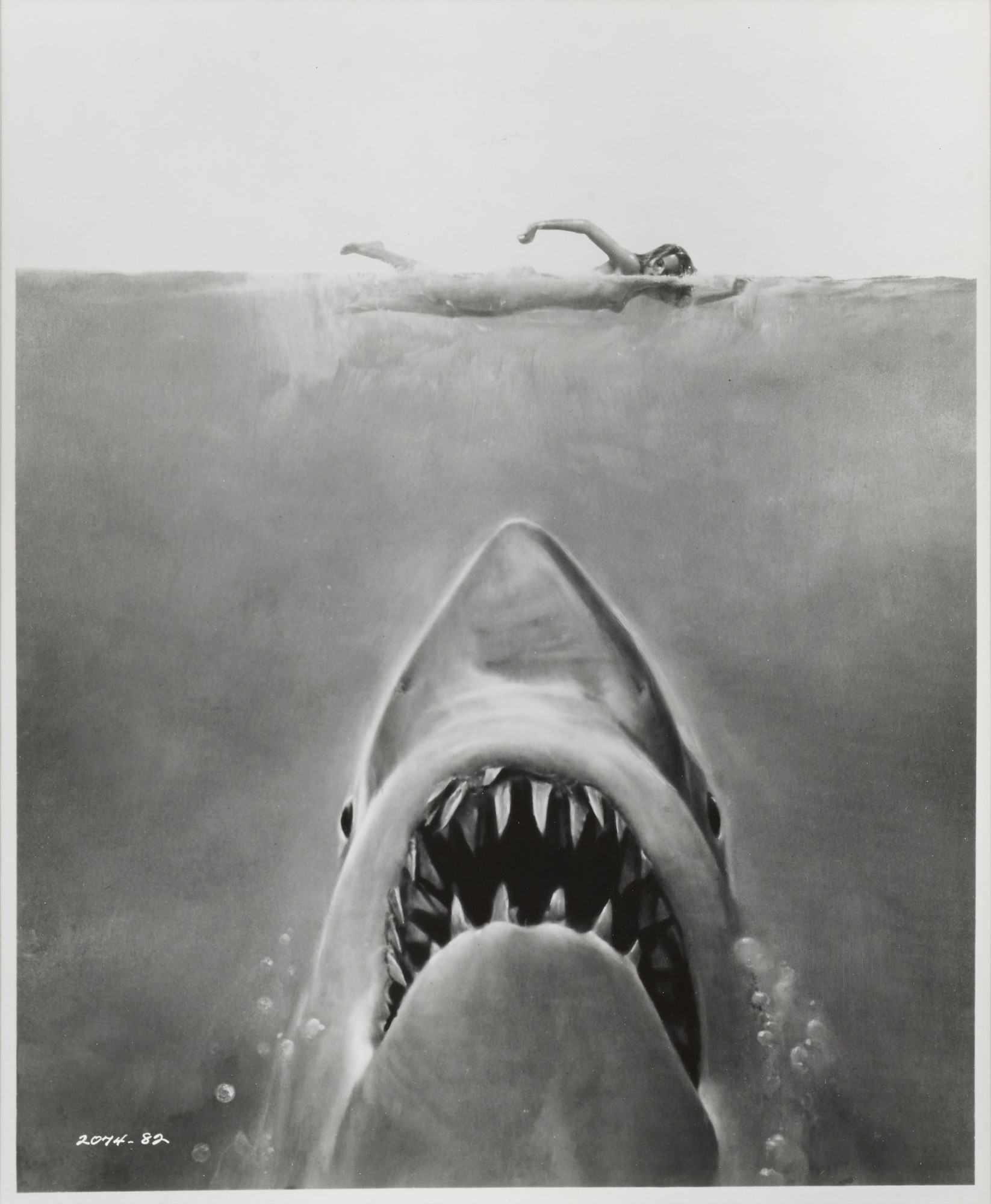Jaws (1975), original photographic production still, US | Original Film ...