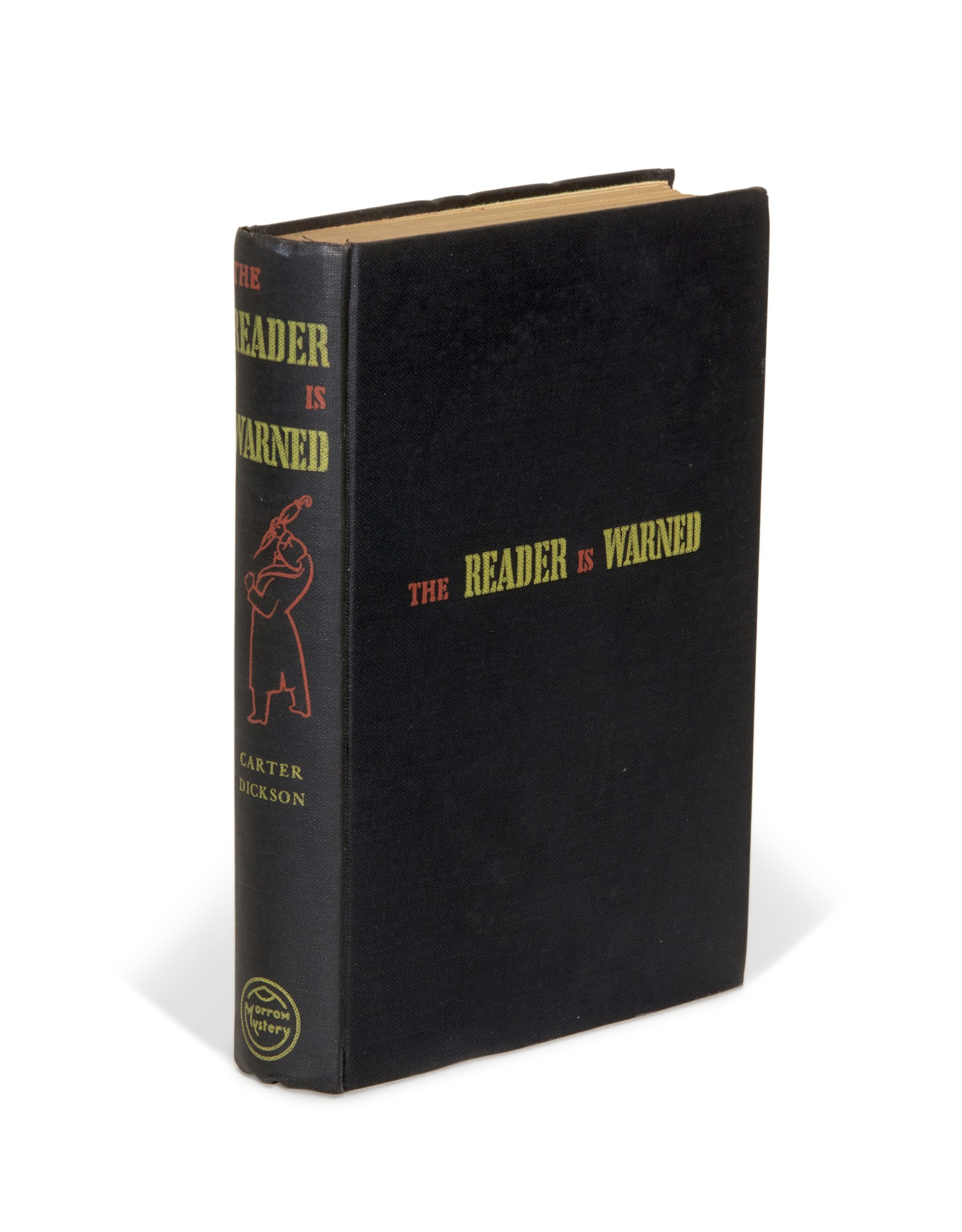 Carter Dickson [John Dickson Carr] | The Reader is Warned, 1939 ...