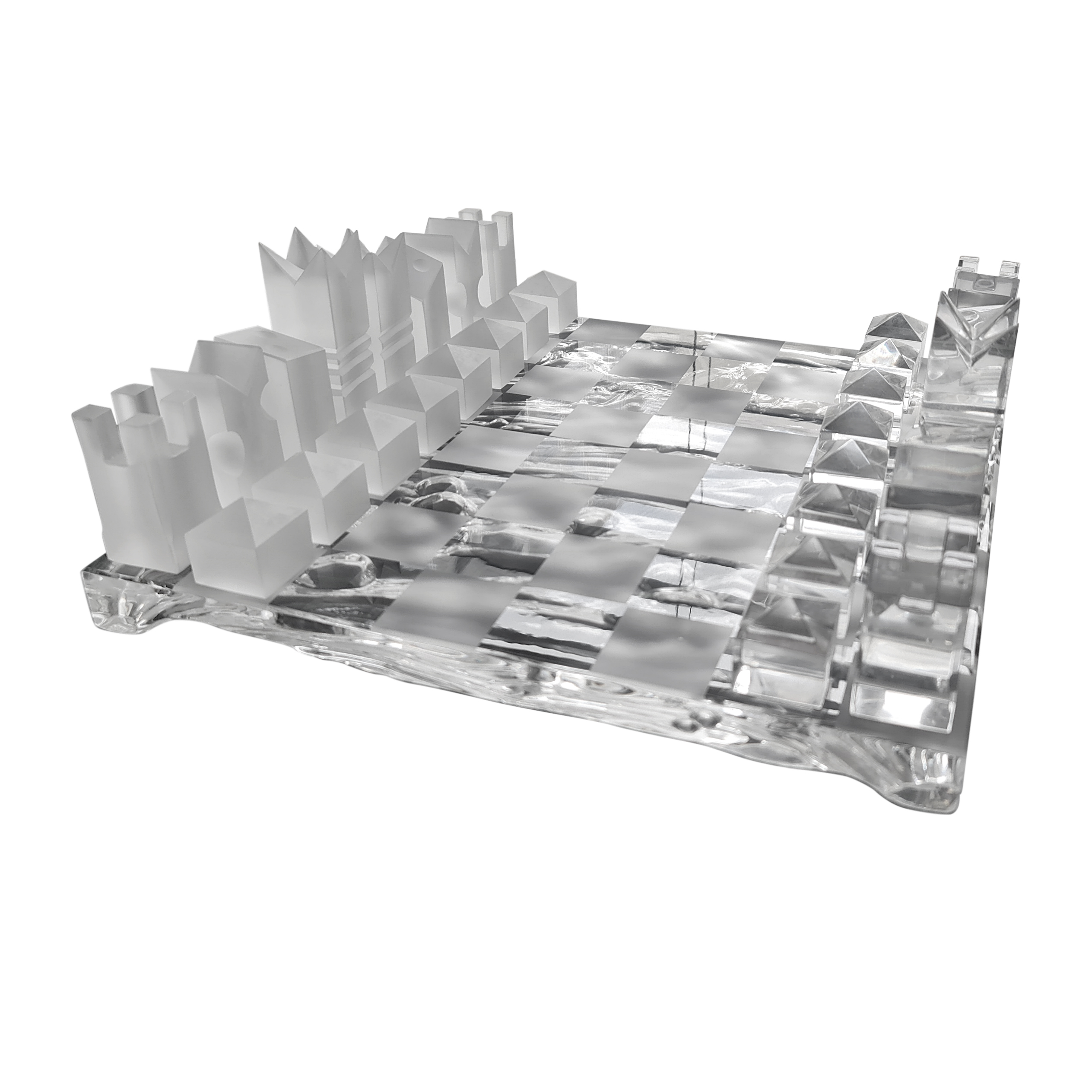 St. Louis Vintage French Crystal Chess Set Available For Immediate Sale ...