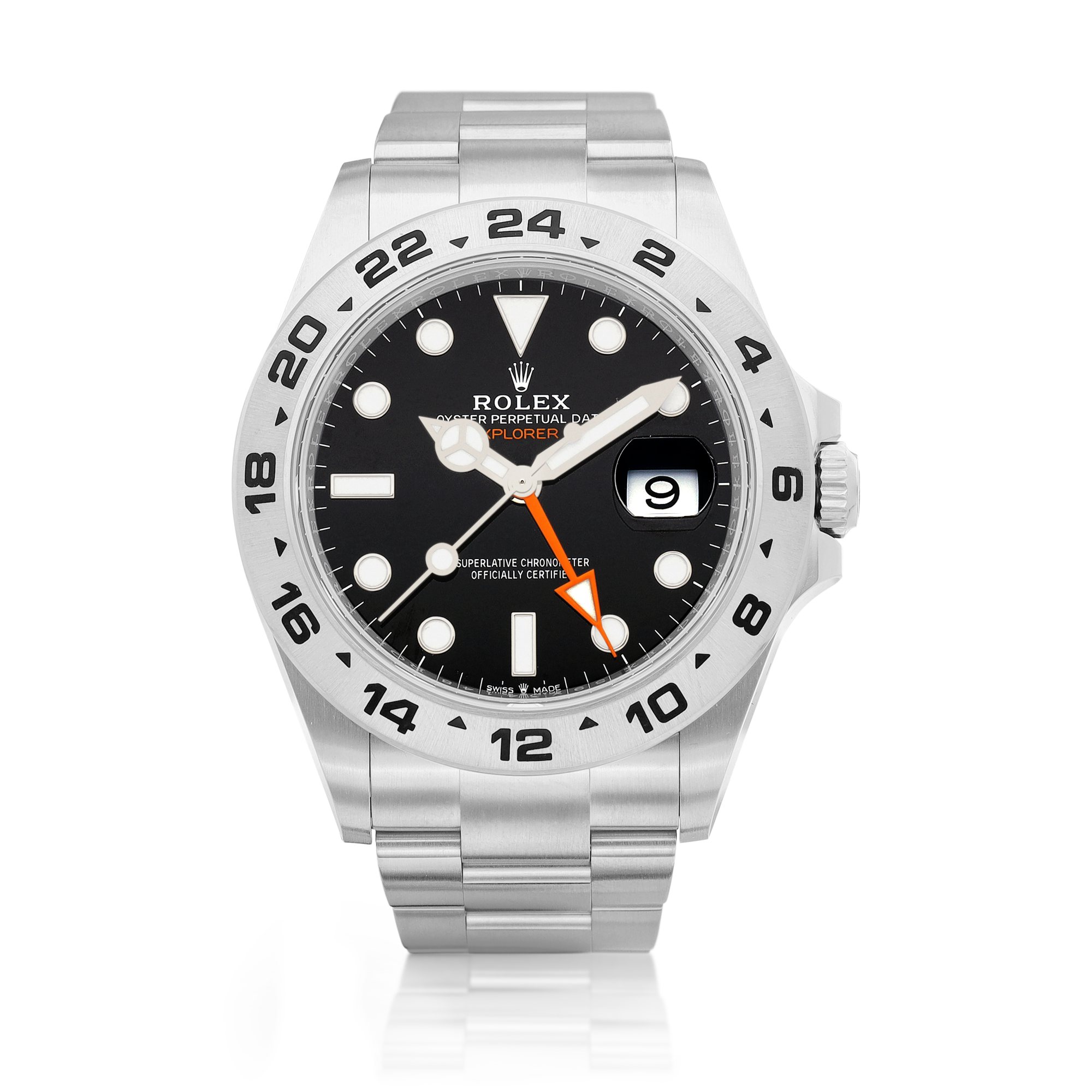 Explorer II, Reference 226570 | A brand new stainless steel wristwatch ...