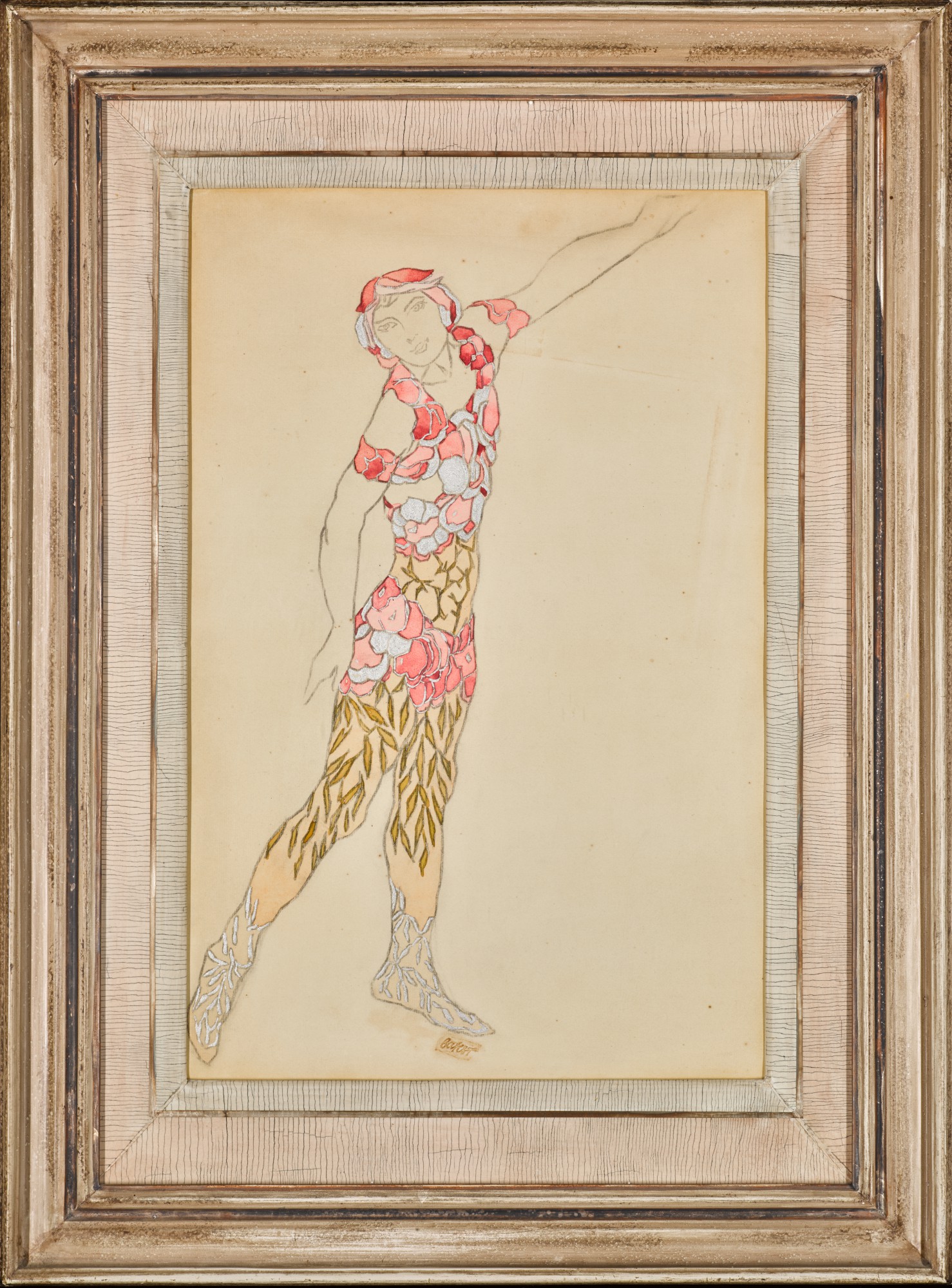 Costume Design for Vaslav Nijinsky in Le Spectre de la Rose | Russian ...