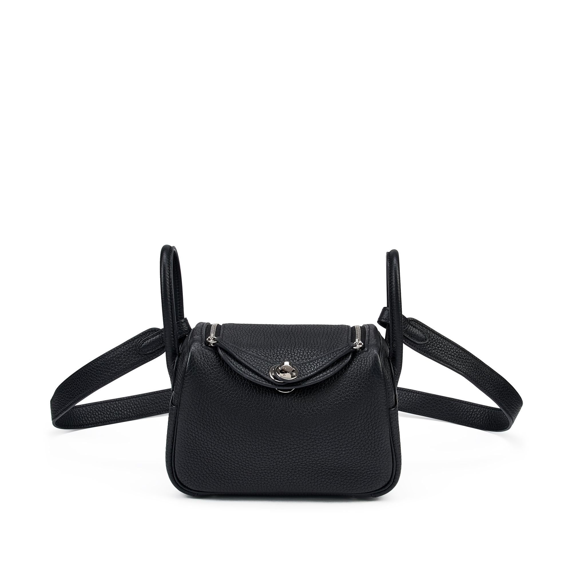 Black Clemence Mini Lindy 20 Palladium Hardware, 2019 | Handbags ...