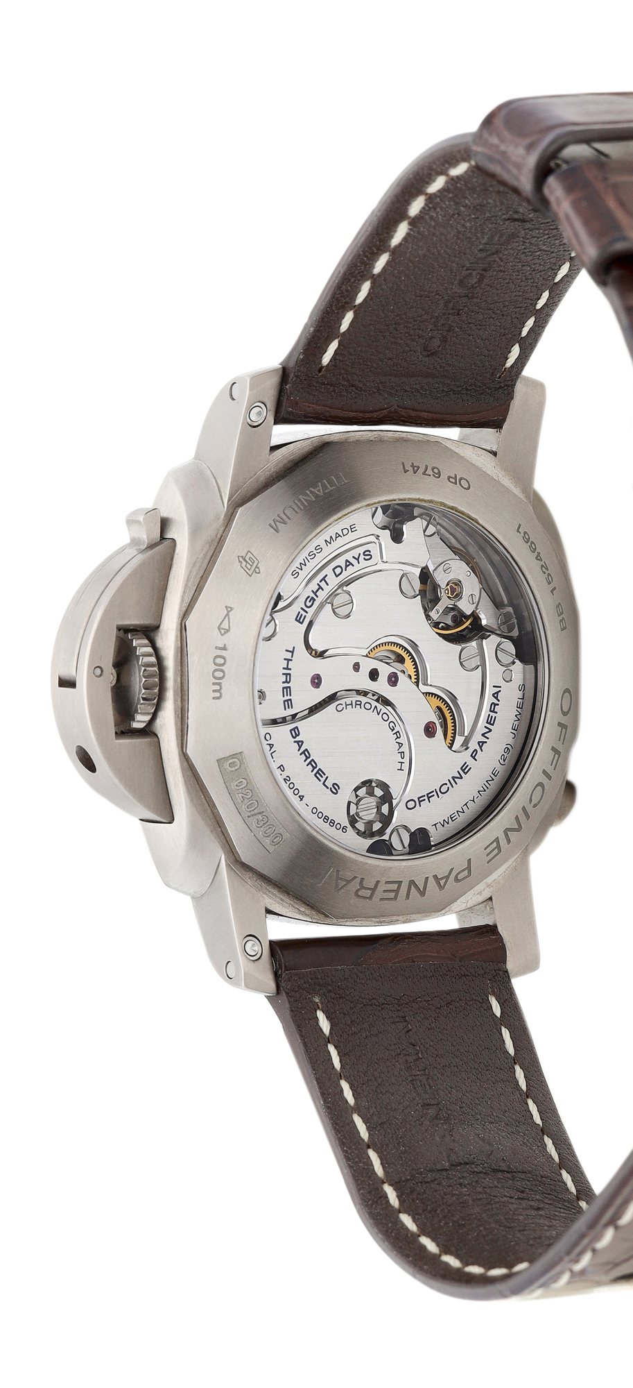 Luminor 1950, Reference PAM00311 | A titanium dual time zone single ...
