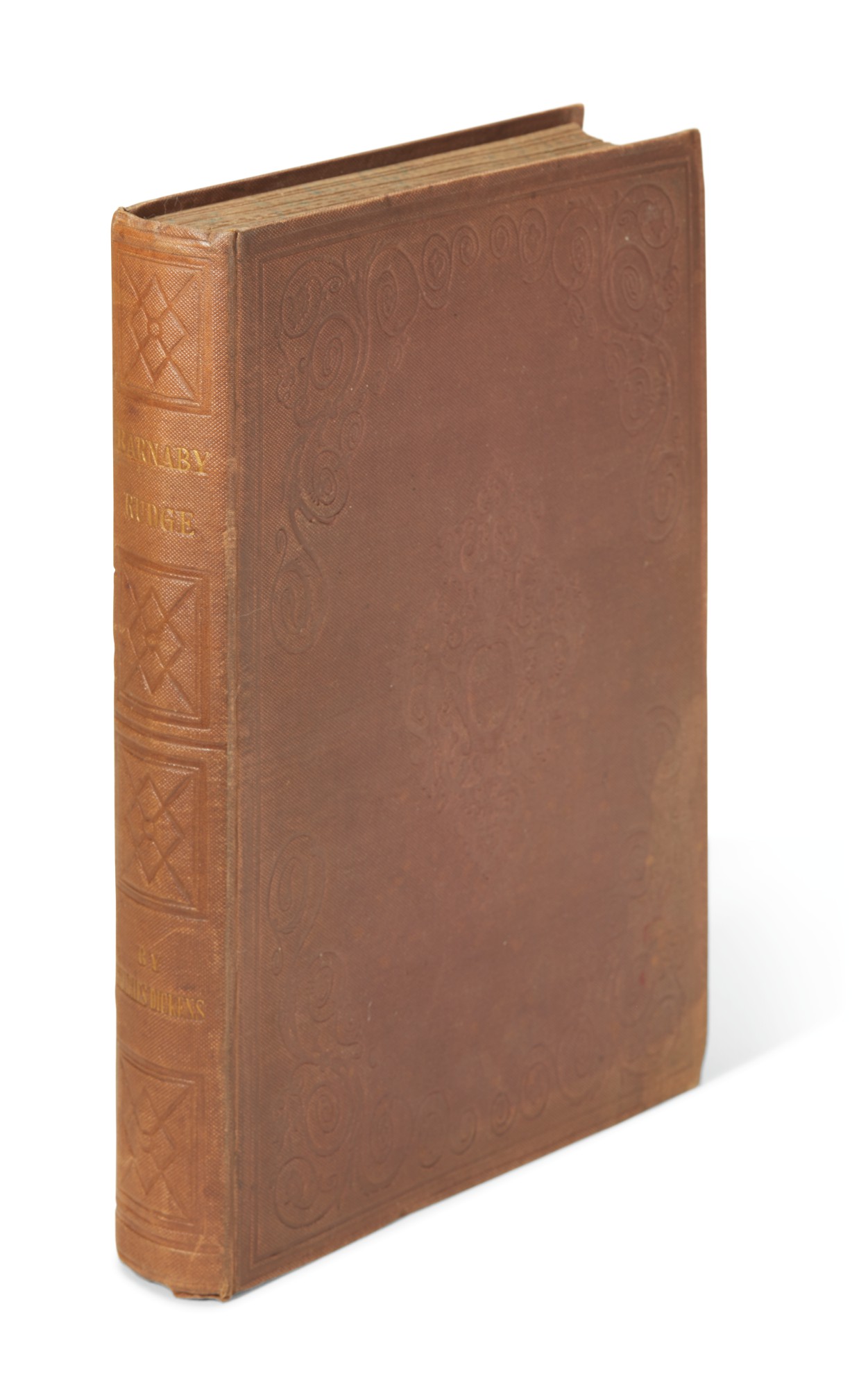 Dickens, Barnaby Rudge, 1841, first separate edition, bound from the ...
