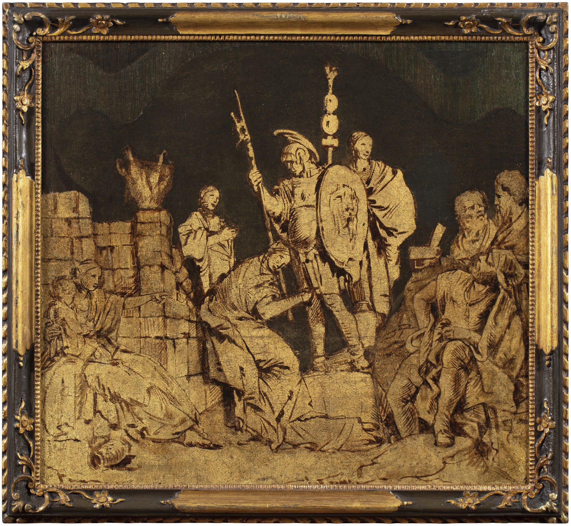 (i) Roman historical scene (ii) Scene of a sacrifice | Hôtel Lambert ...