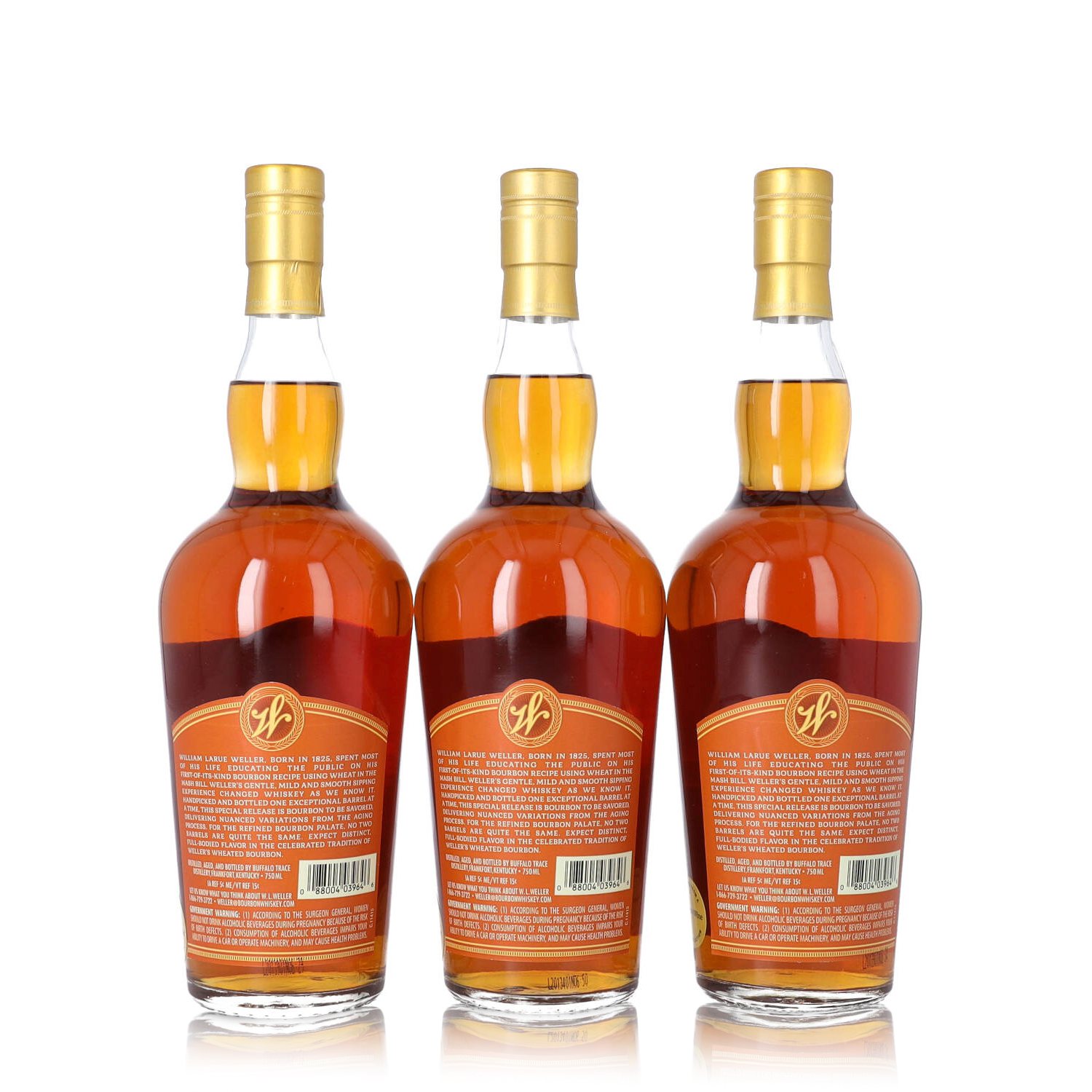 Weller Single Barrel Bourbon 48.5 abv NV (3 BT75) | Whisky & Whiskey ...