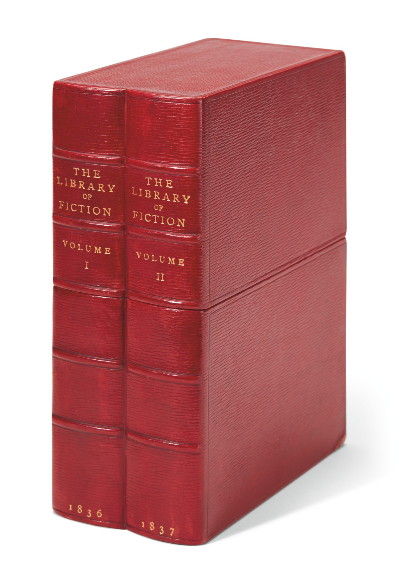 [Dickens], The Library of Fiction, 1836-37, first edition in book form ...