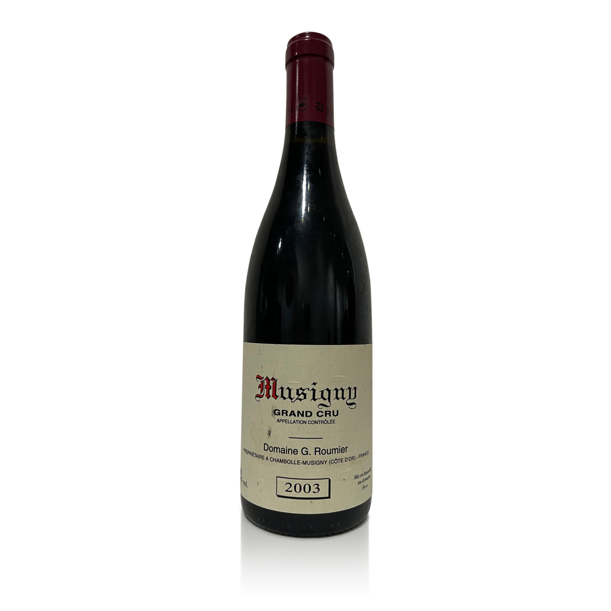Musigny 2003 Domaine Georges Roumier (1 BT) | Vinous Treasures | Two ...