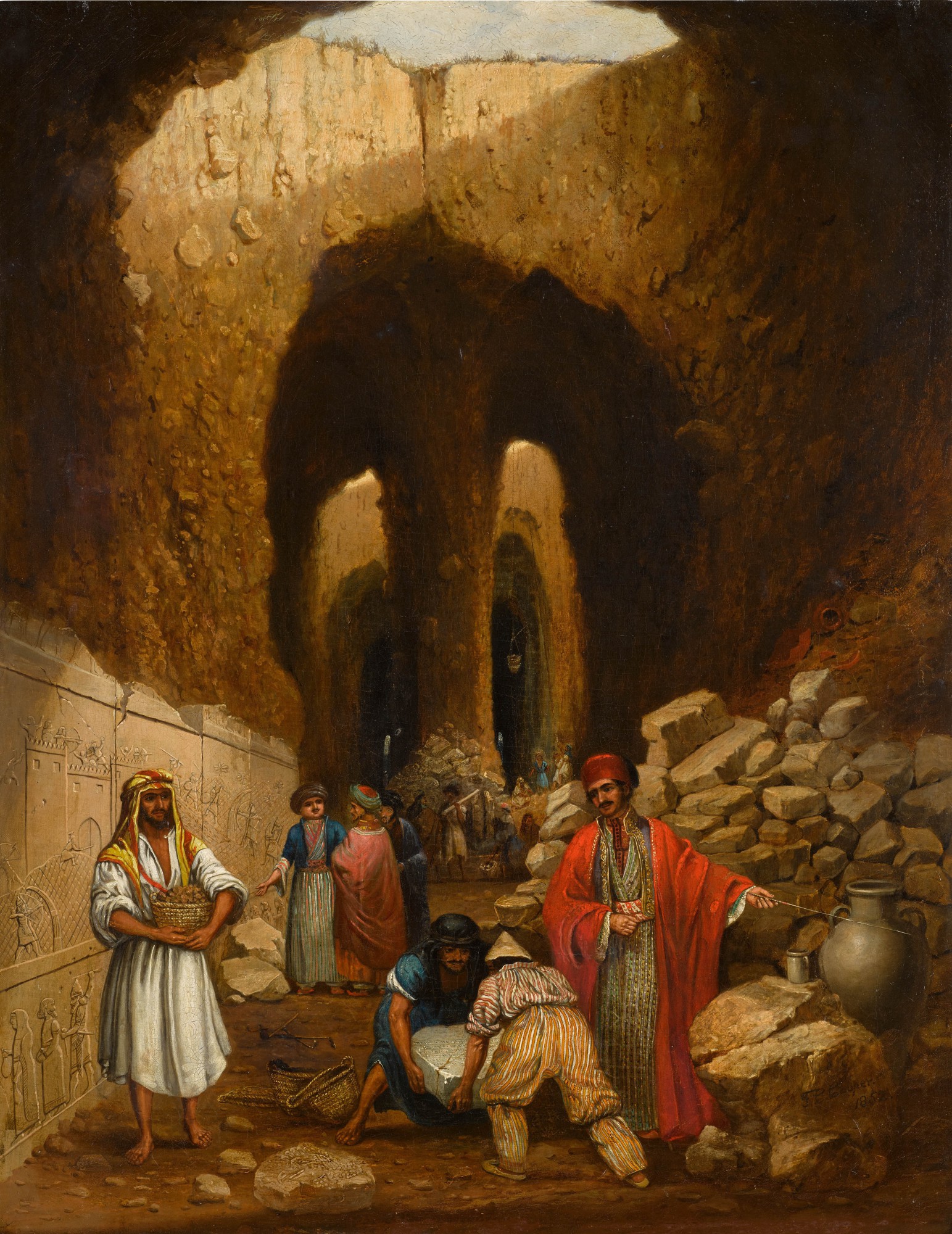 Excavation of the City of Nineveh | The Orientalist Sale including ...
